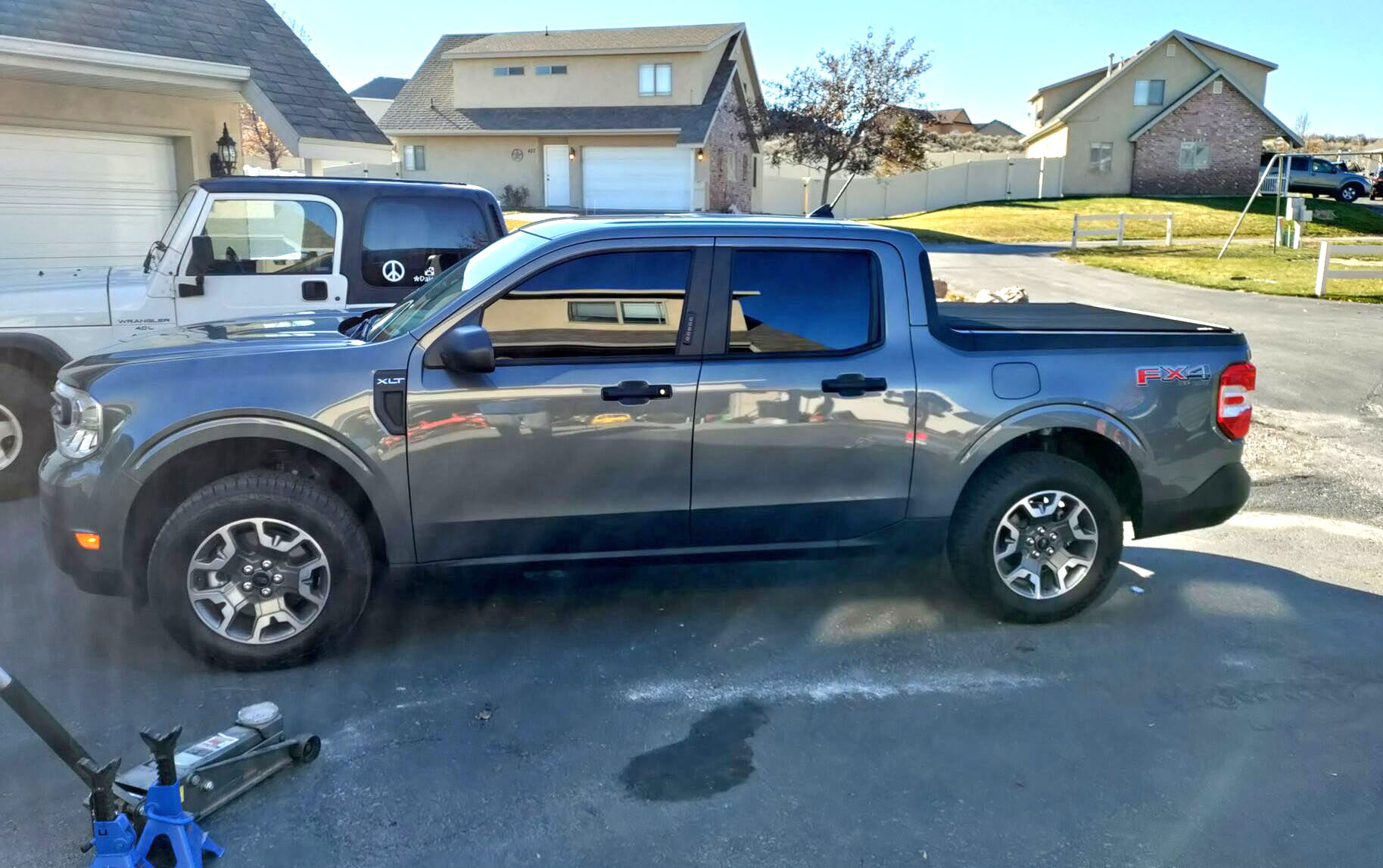 Rough Country 1" leveling kit installed | MaverickTruckClub - 2022 ...