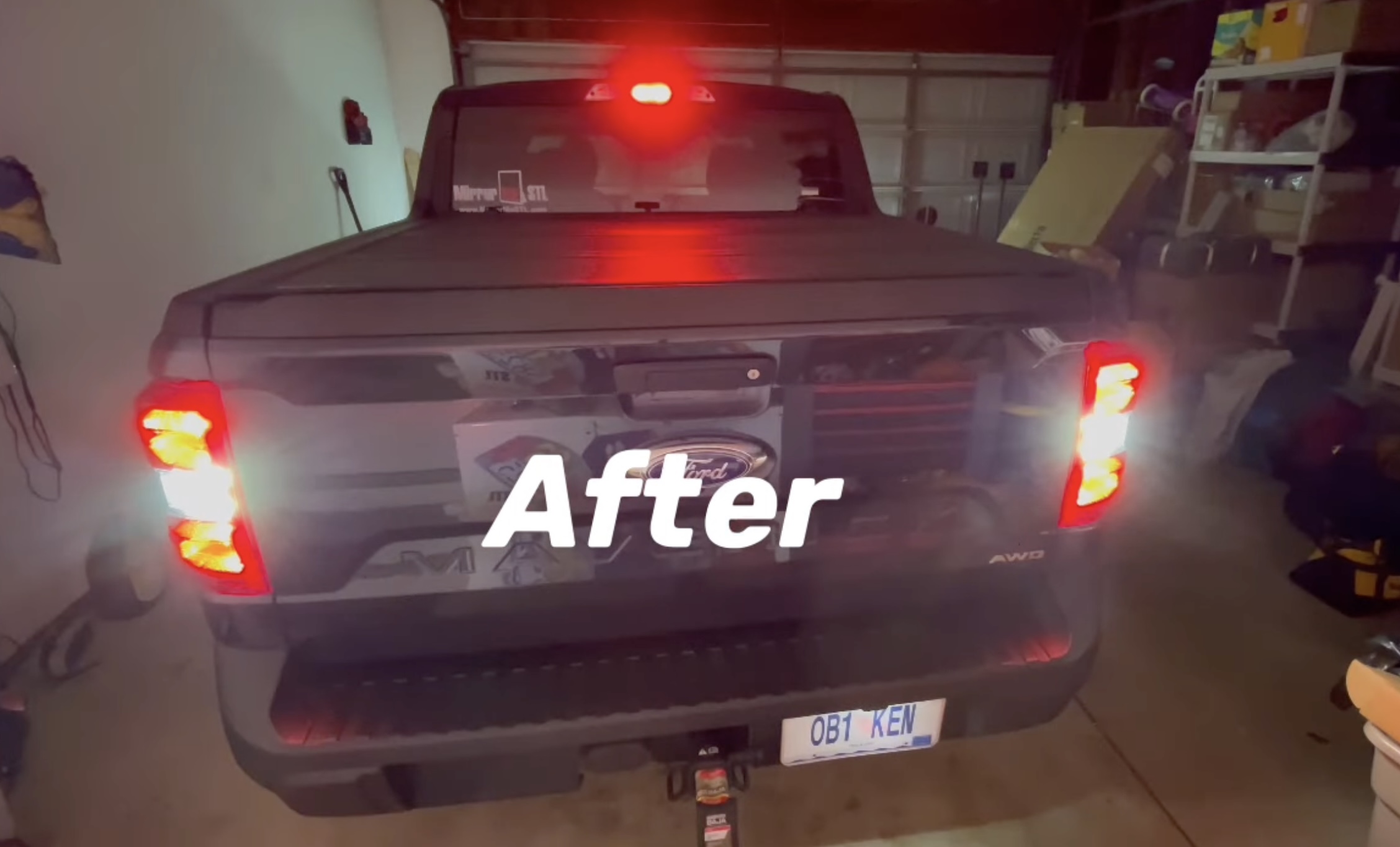 DIY - Maverick LED tail lights upgrade. Before and After Video ...