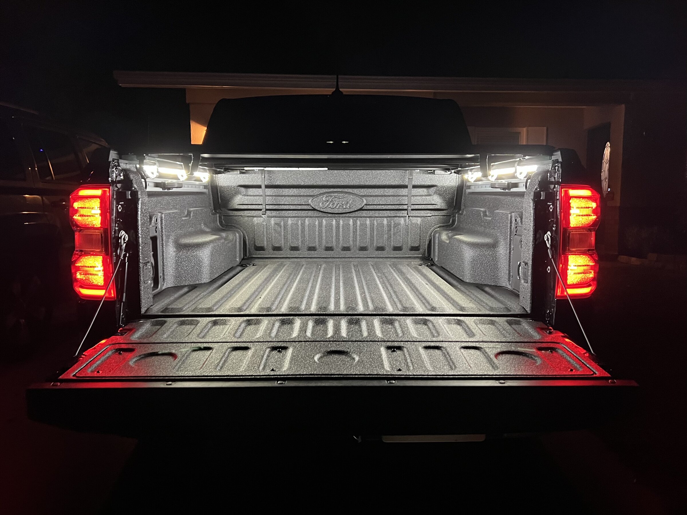 New Bed LED strip lighting. Cheap and easy mod! | MaverickTruckClub ...