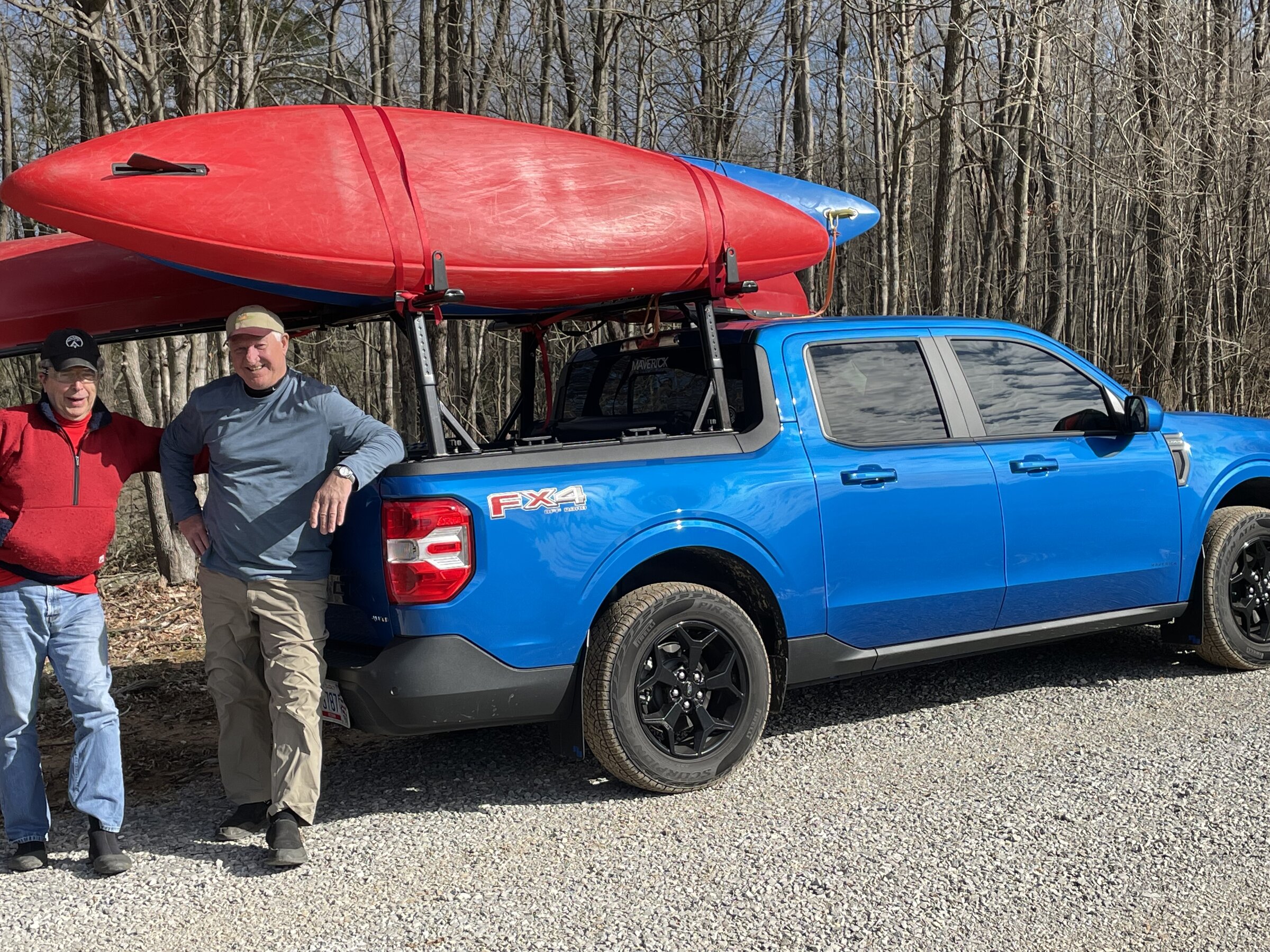 The Maverick w/ right bed rails and tonneau cover makes an excellent ...