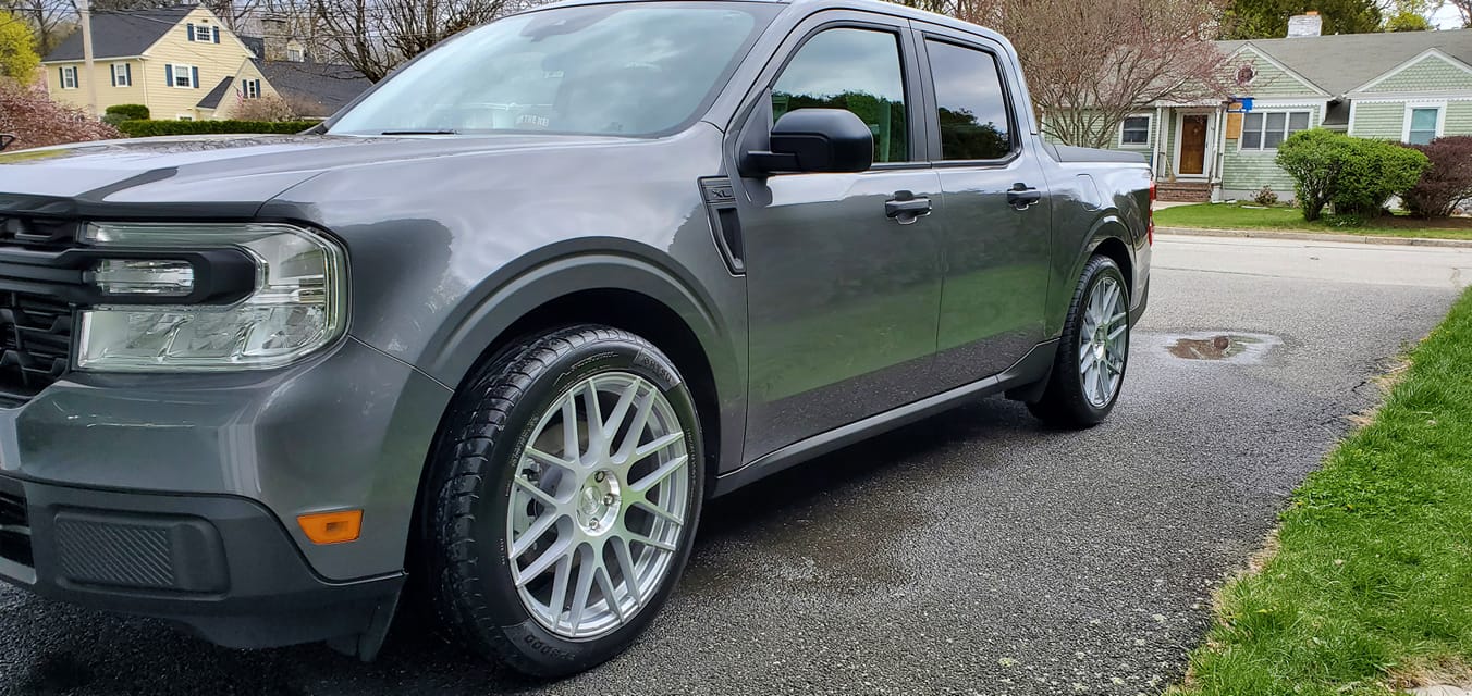 Maverick XL on 20" Wheels and Lowered on 2"+ H&R Lowering Springs ...