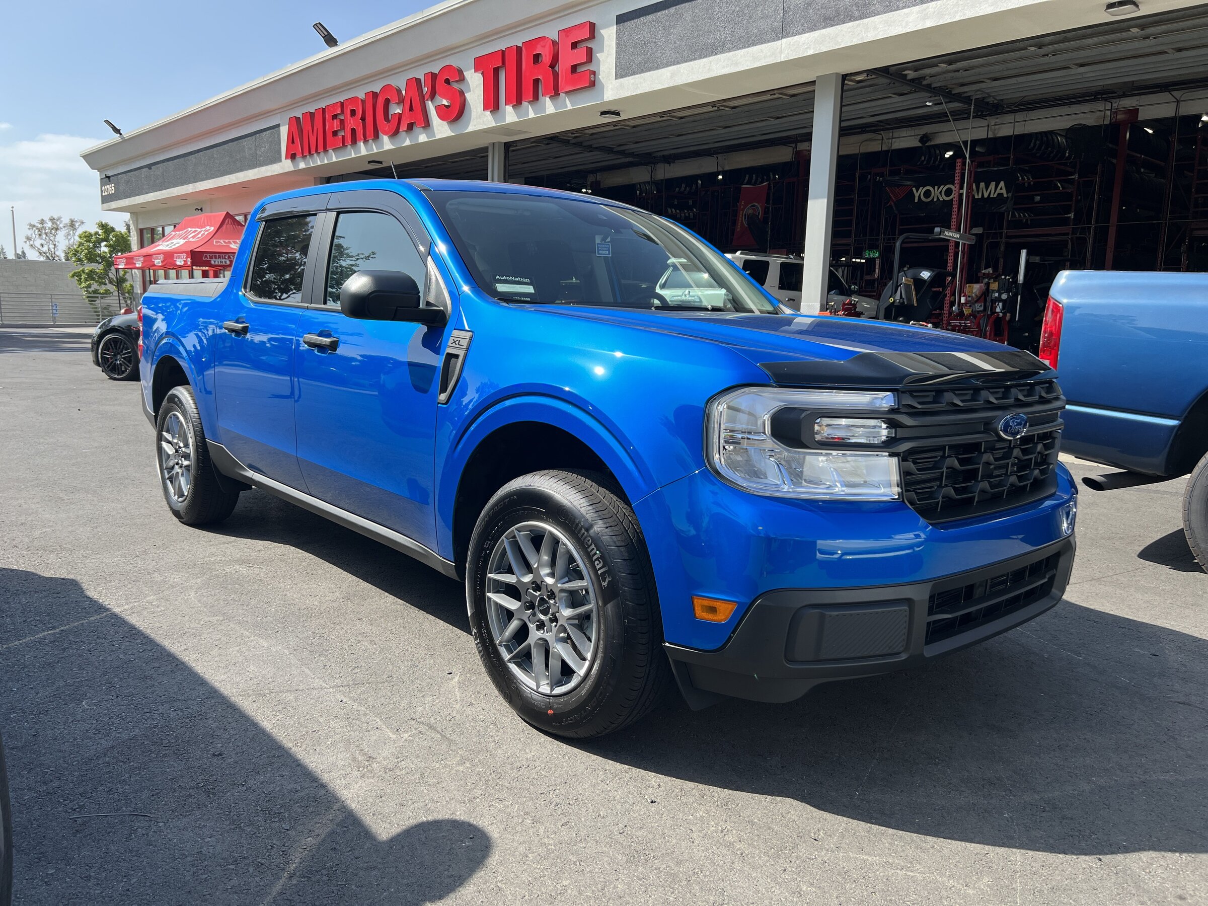 Motiv Foil 435B wheels on stock tires | MaverickTruckClub - 2022+ Ford ...