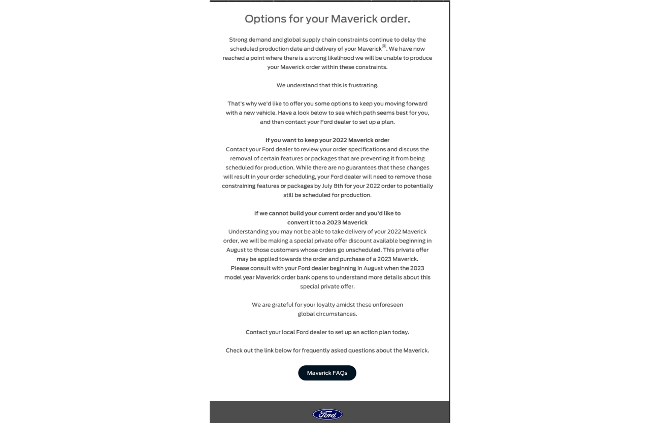 Price Protection? | Ford Transit USA Forum