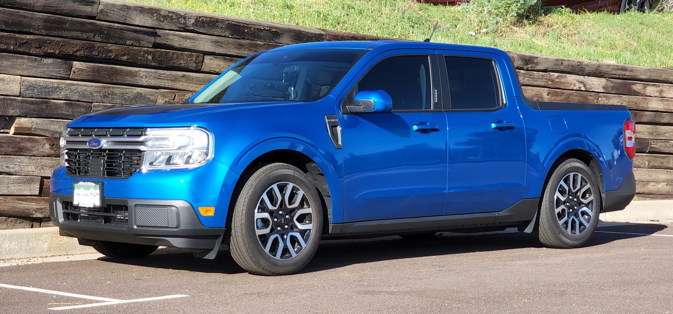 AWD Maverick Lariat lowered with Steeda Escape springs ...