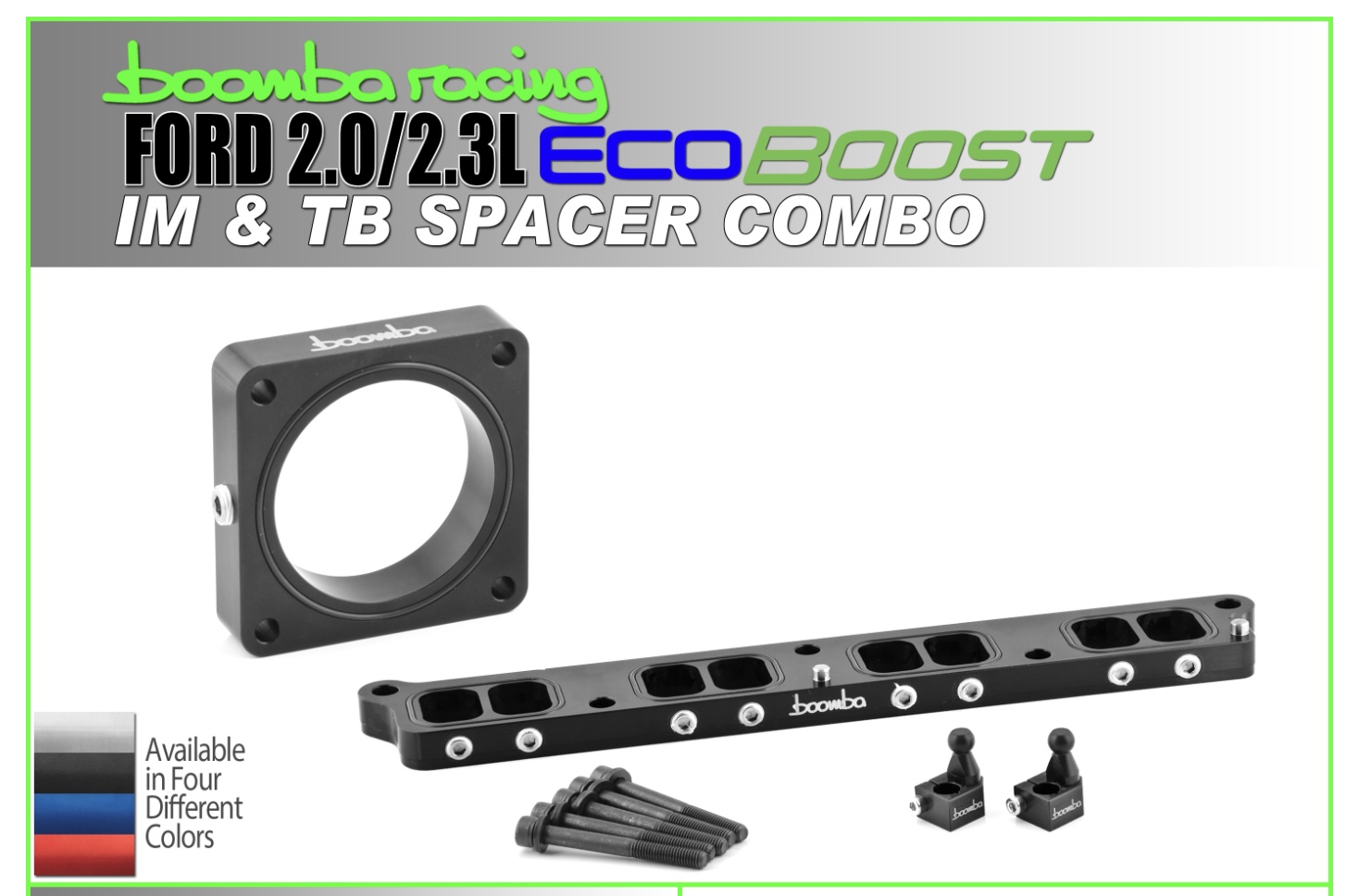 Boomba Racing Intake Manifold Spacer Focus St at Lloyd Tidwell blog