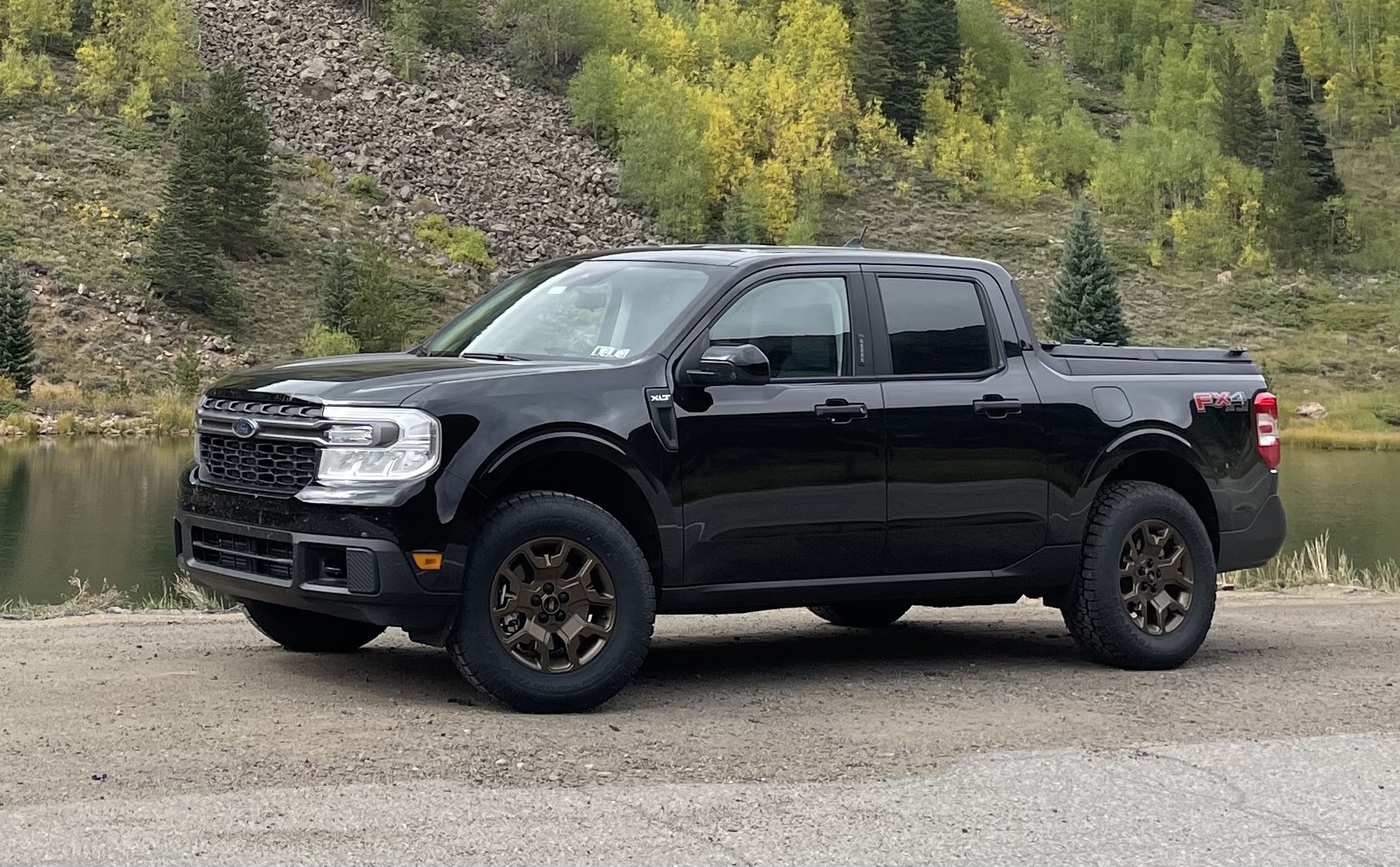 Bronze powdercoated factory OEM wheels [now with 2" lift kit & tires ...