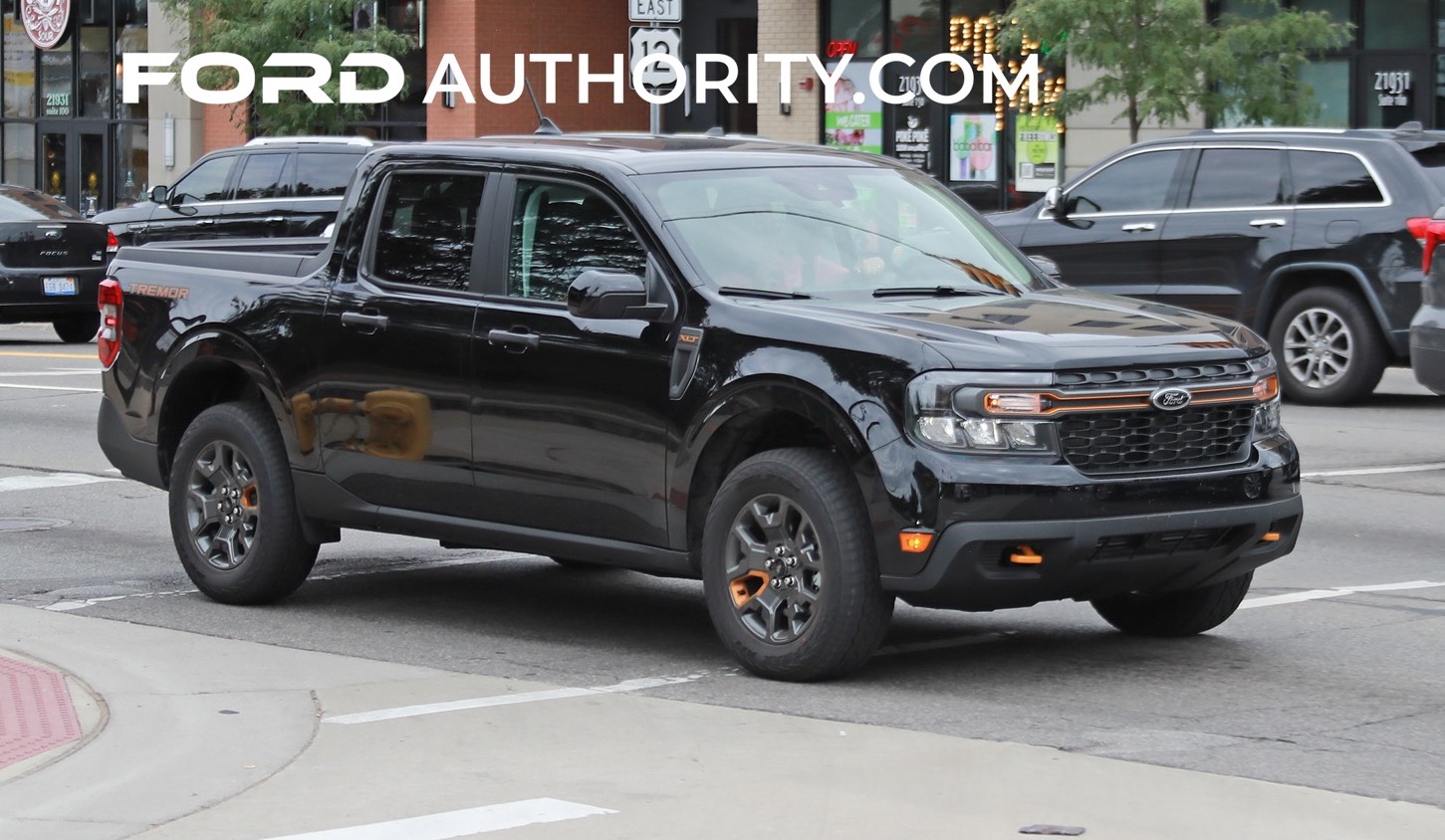 Tremor Maverick XLT spotted in Shadow Black | MaverickTruckClub - 2022 ...