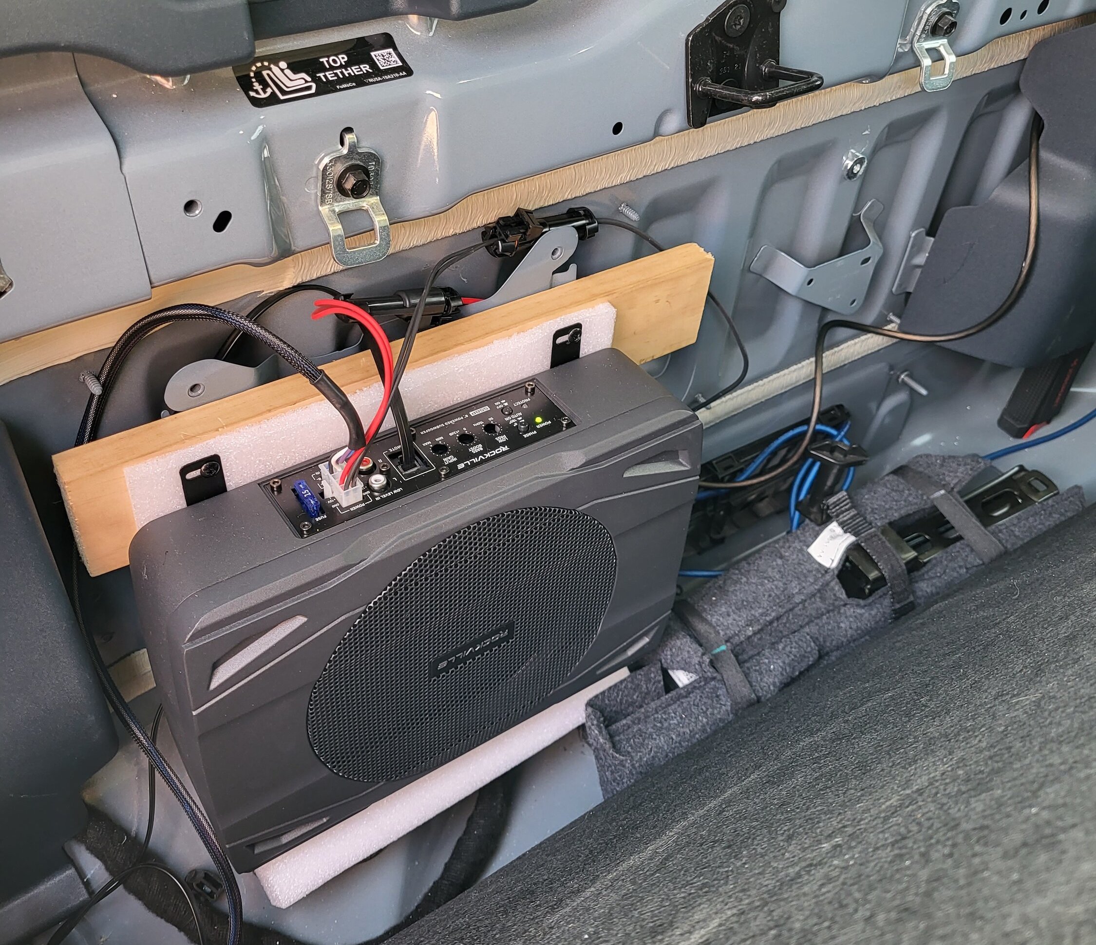 Full audio upgrade complete | MaverickTruckClub - 2022+ Ford Maverick ...