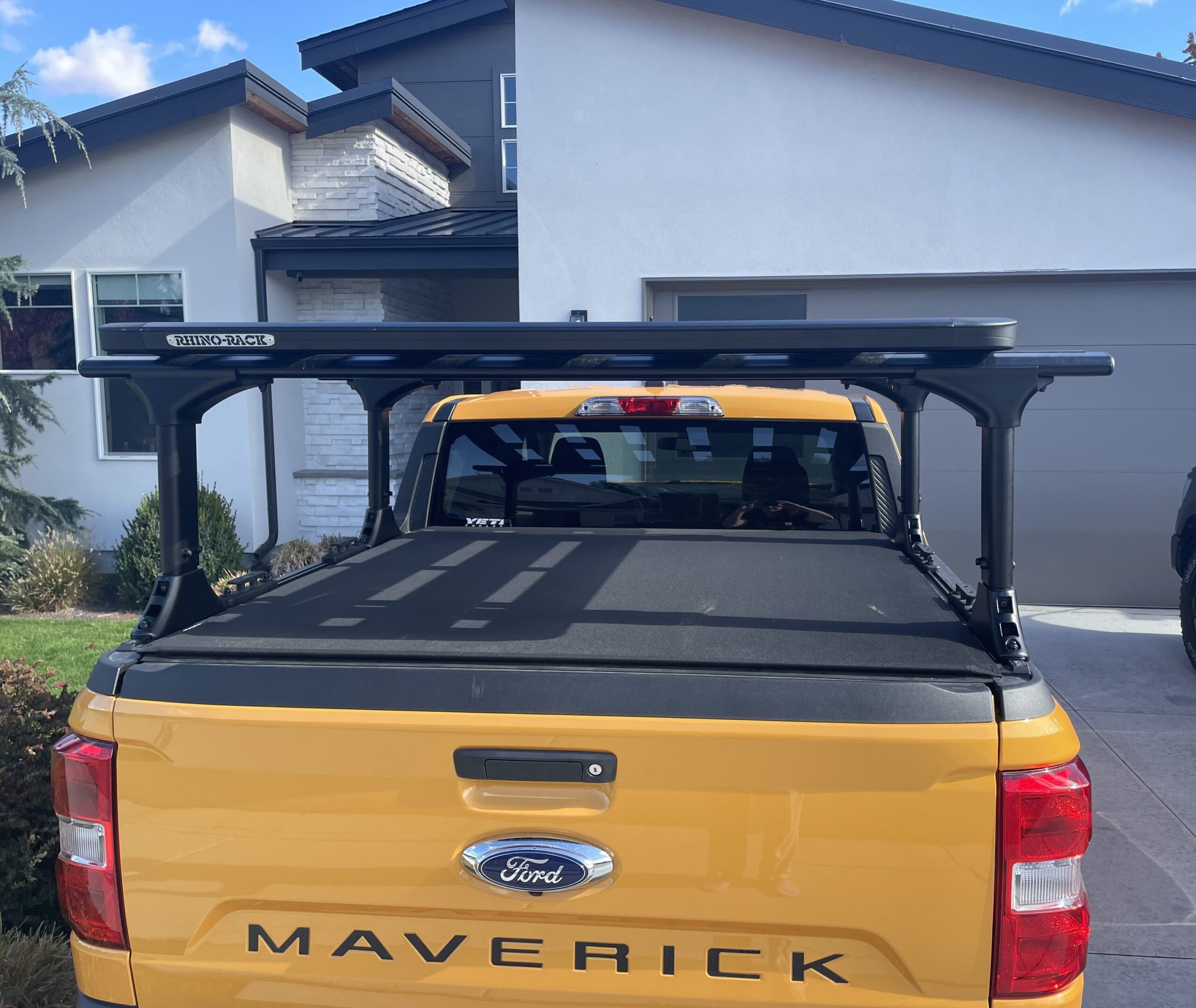 Rhino Rack Platform + Elevate Rack installed | MaverickTruckClub - 2022 ...