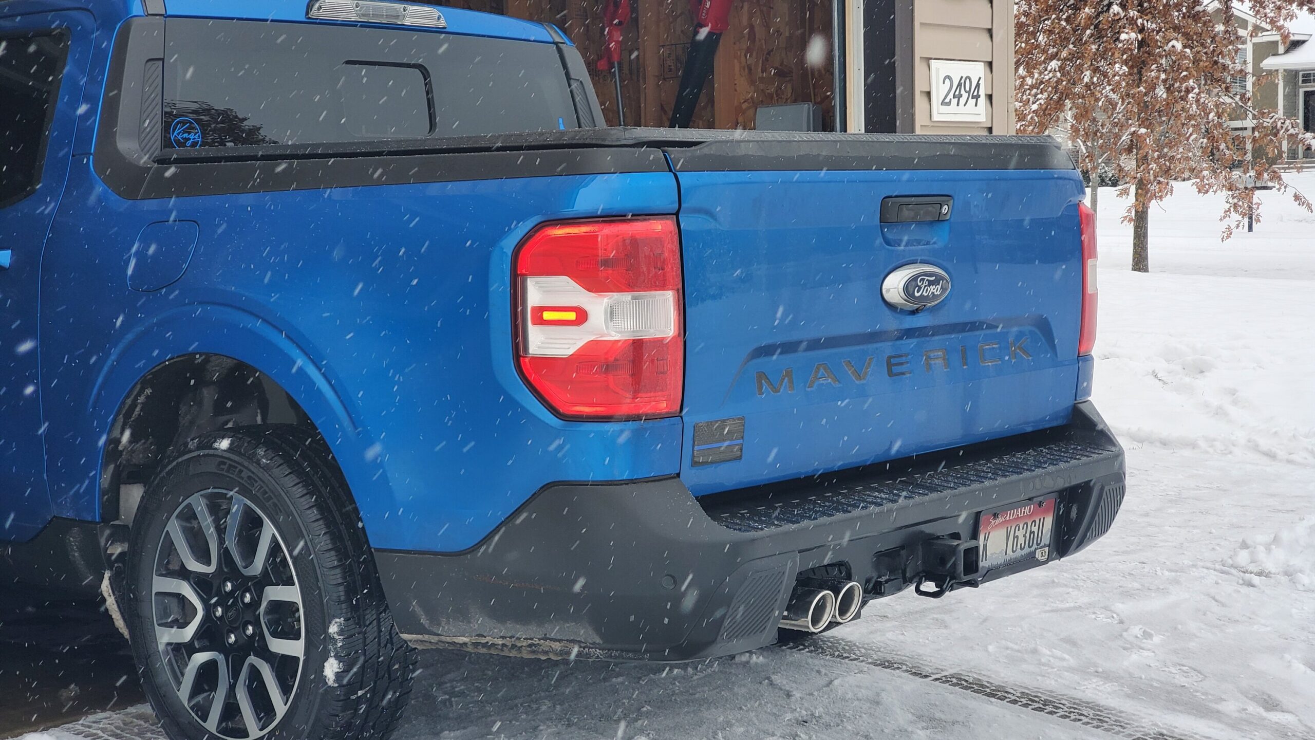 Maverick Hybrid Custom Exhaust Complete! | MaverickTruckClub - 2022 ...