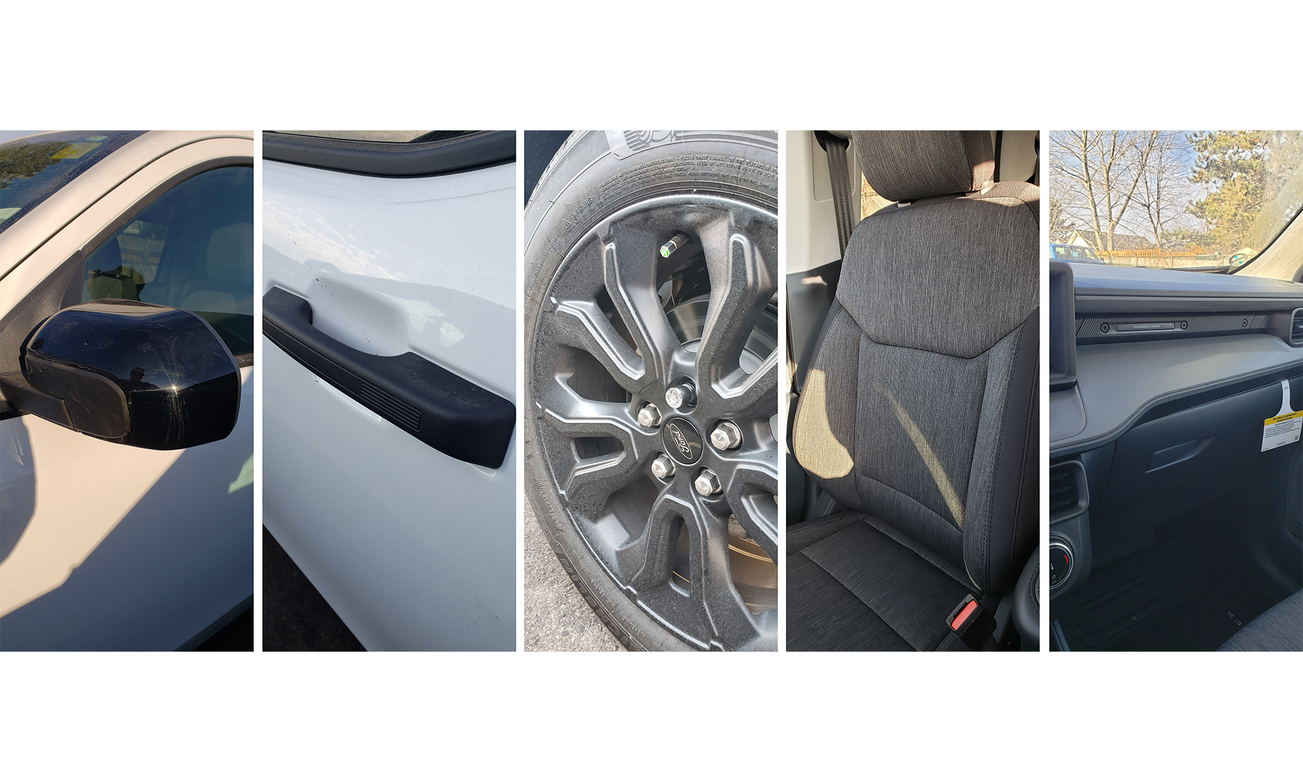 🔎 Closeup pics of Black Appearance Package BAP parts on 2023 Maverick ...