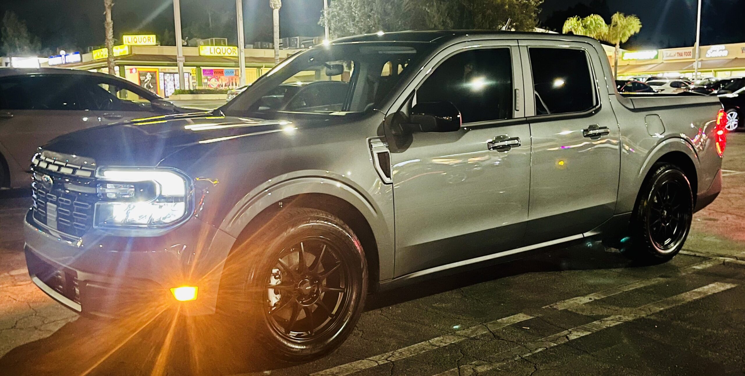 2023 Maverick Lariat BAP lowered on Eibach springs + Falken tires + Konig wheels ...