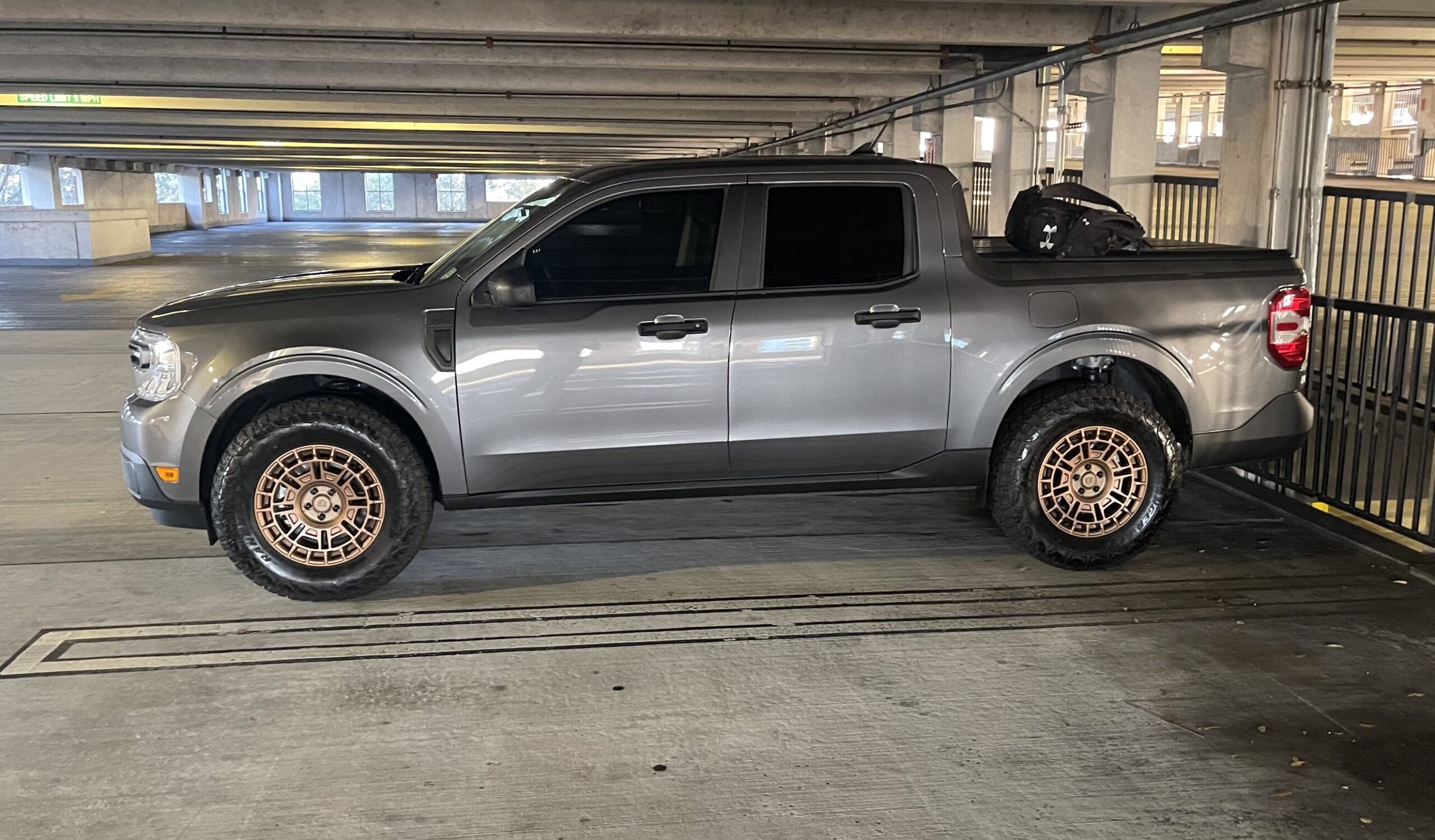 265/70/17 tires, bronze wheels, other goodies installed on Hybrid ...