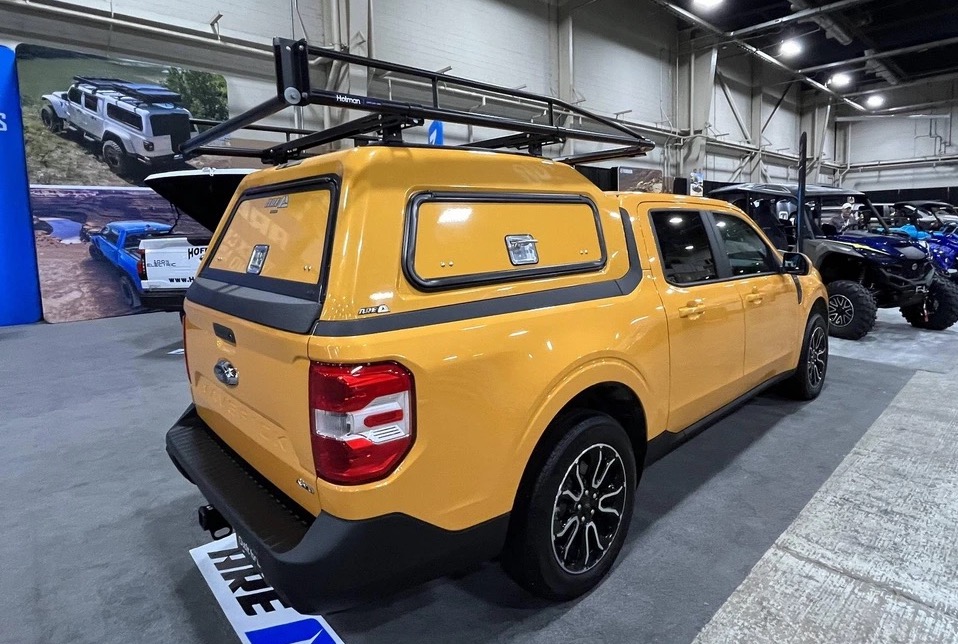 Maverick with ARE Truck Cap + Holman Rack -- from the Great Outdoor ...