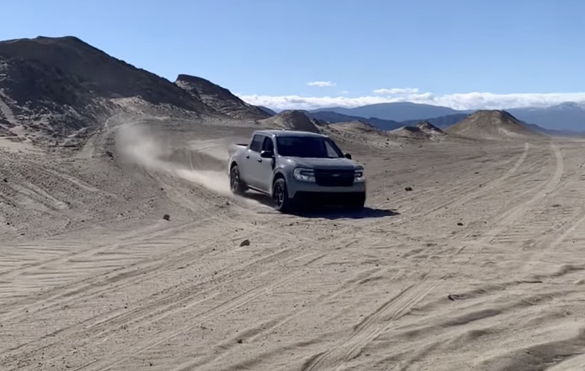 Maverick did great in the desert sand dunes! | MaverickTruckClub - 2022 ...