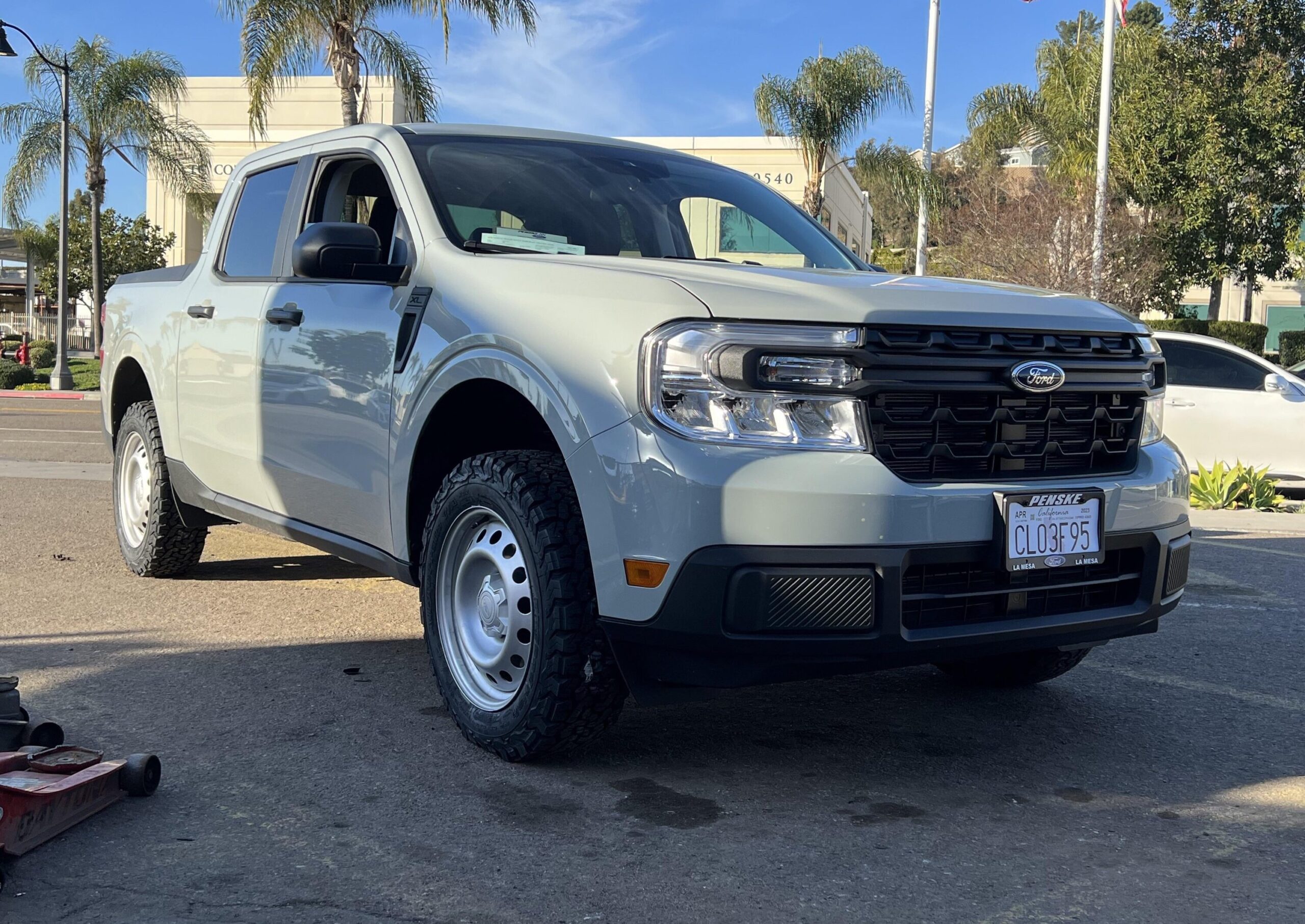 KO2 tires (factory stock size) on Hybrid Maverick | MaverickTruckClub ...