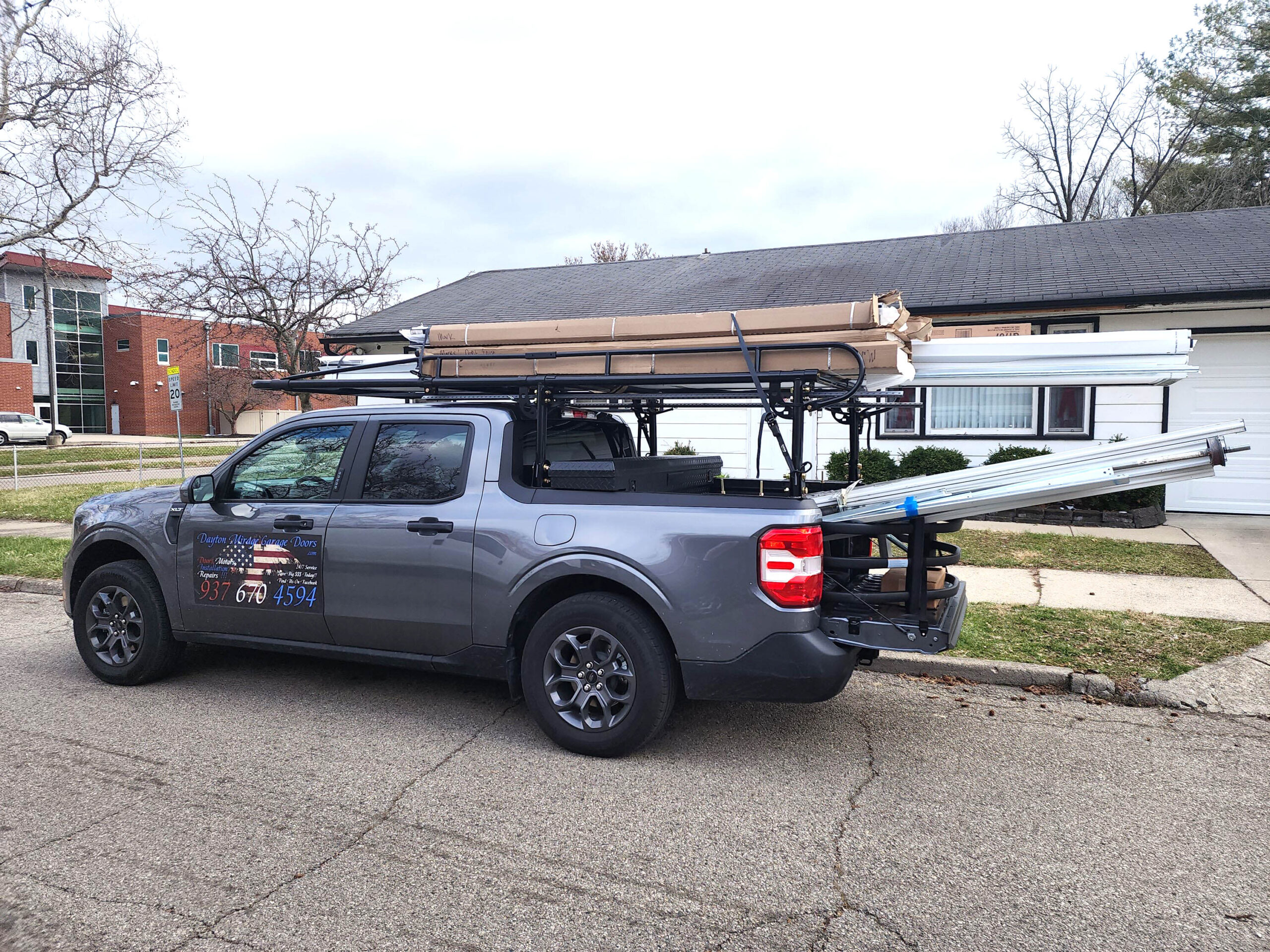 Not a work truck? I beg to differ with my 2,200 mile Maverick daily ...