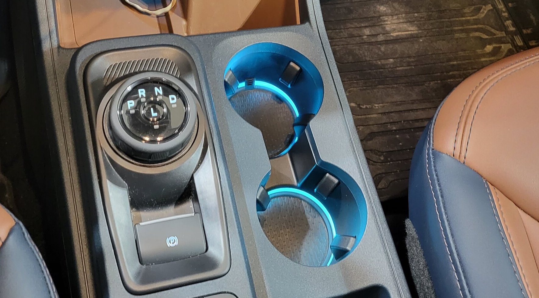 Cup Holder Ambient Lighting Installed. DIY write-up guide ...