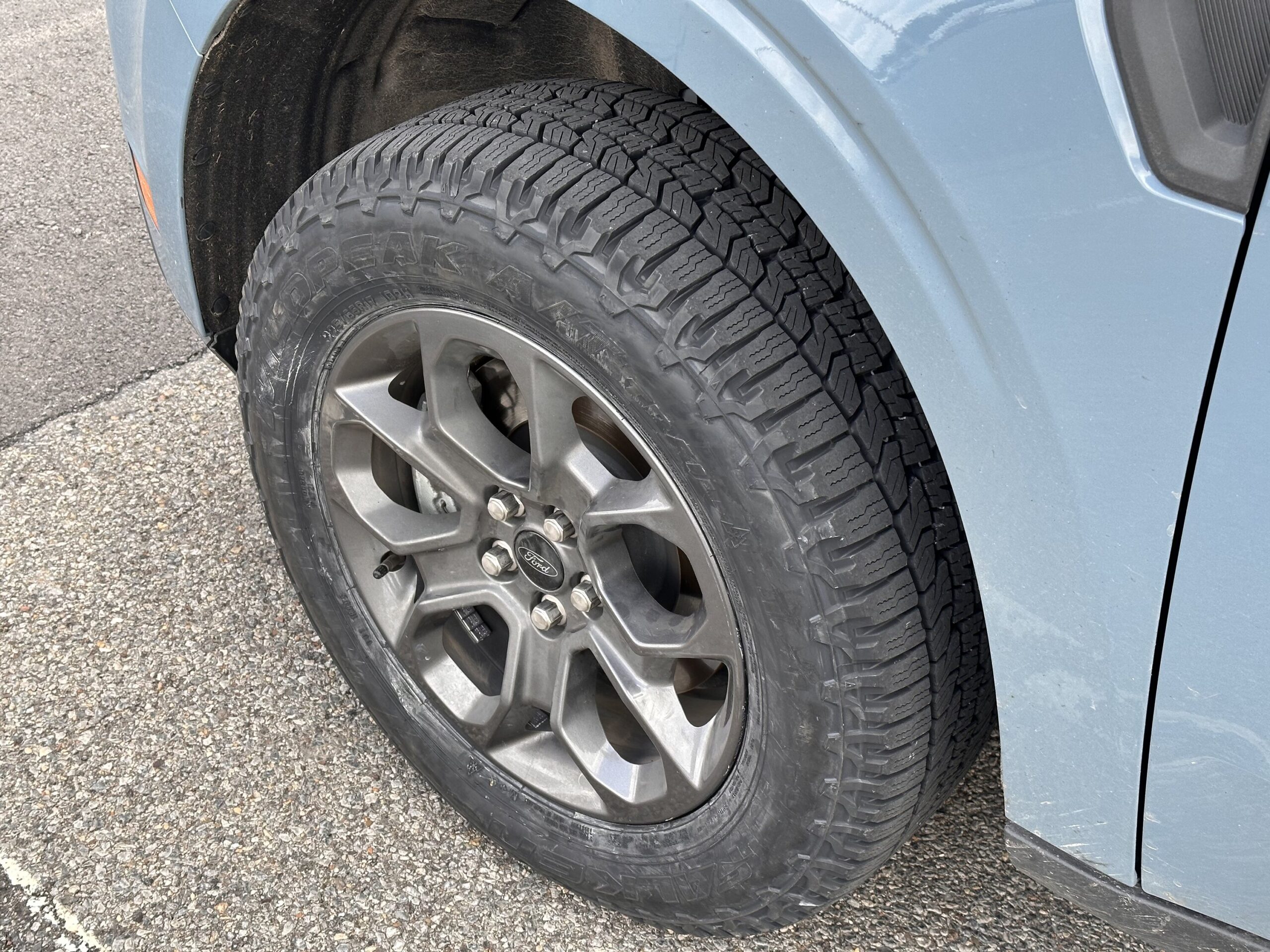 Installed Falken Wildpeak A/T Trail tires -- noticeable difference in ...