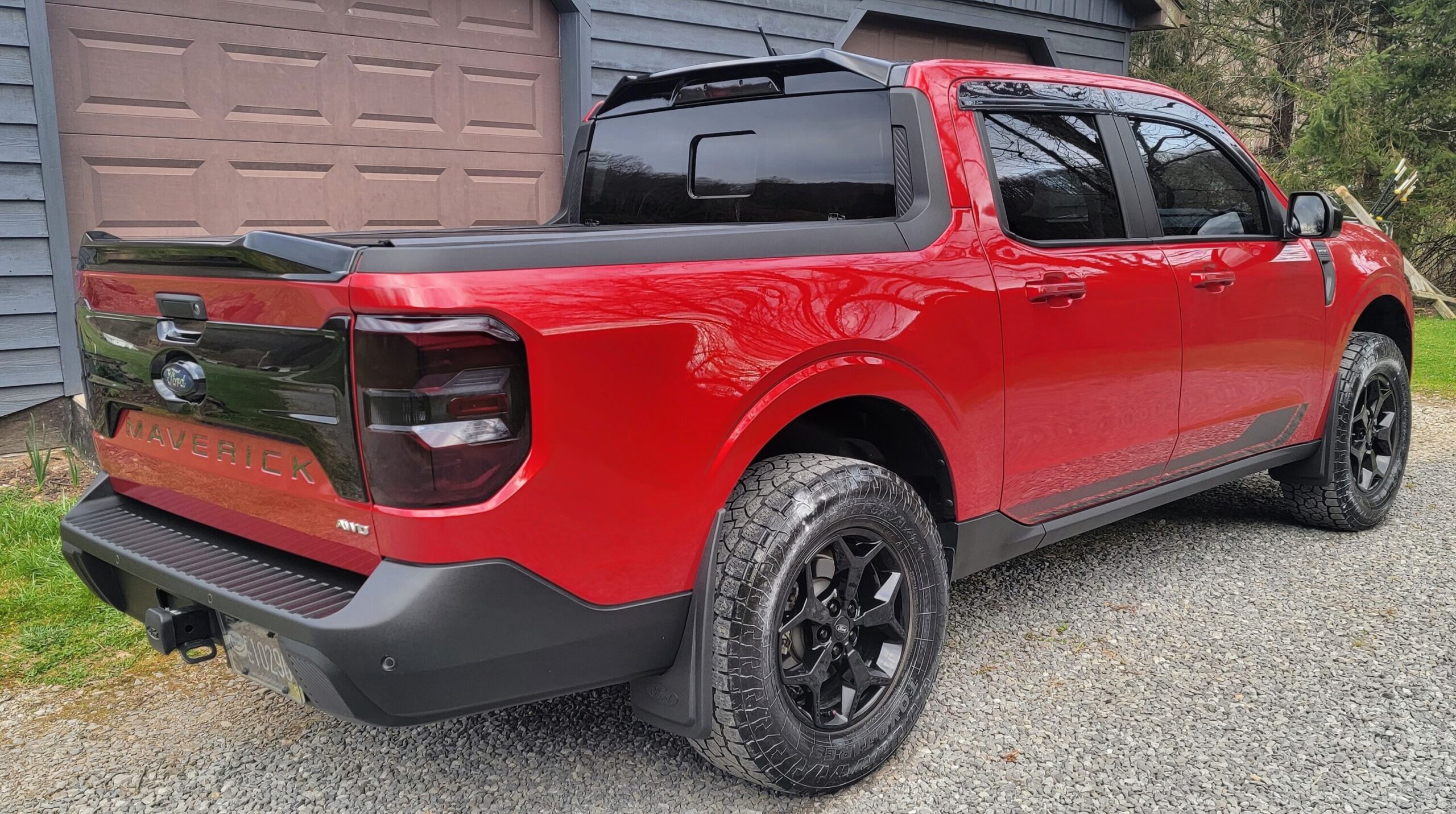 Rapid Red Lariat Lux First Edition Maverick Build | MaverickTruckClub ...