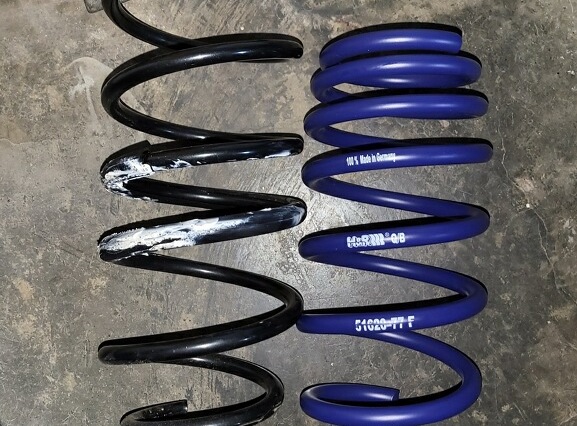 Eibach Pro vs. H&R Super Sport lowering springs comparison ...