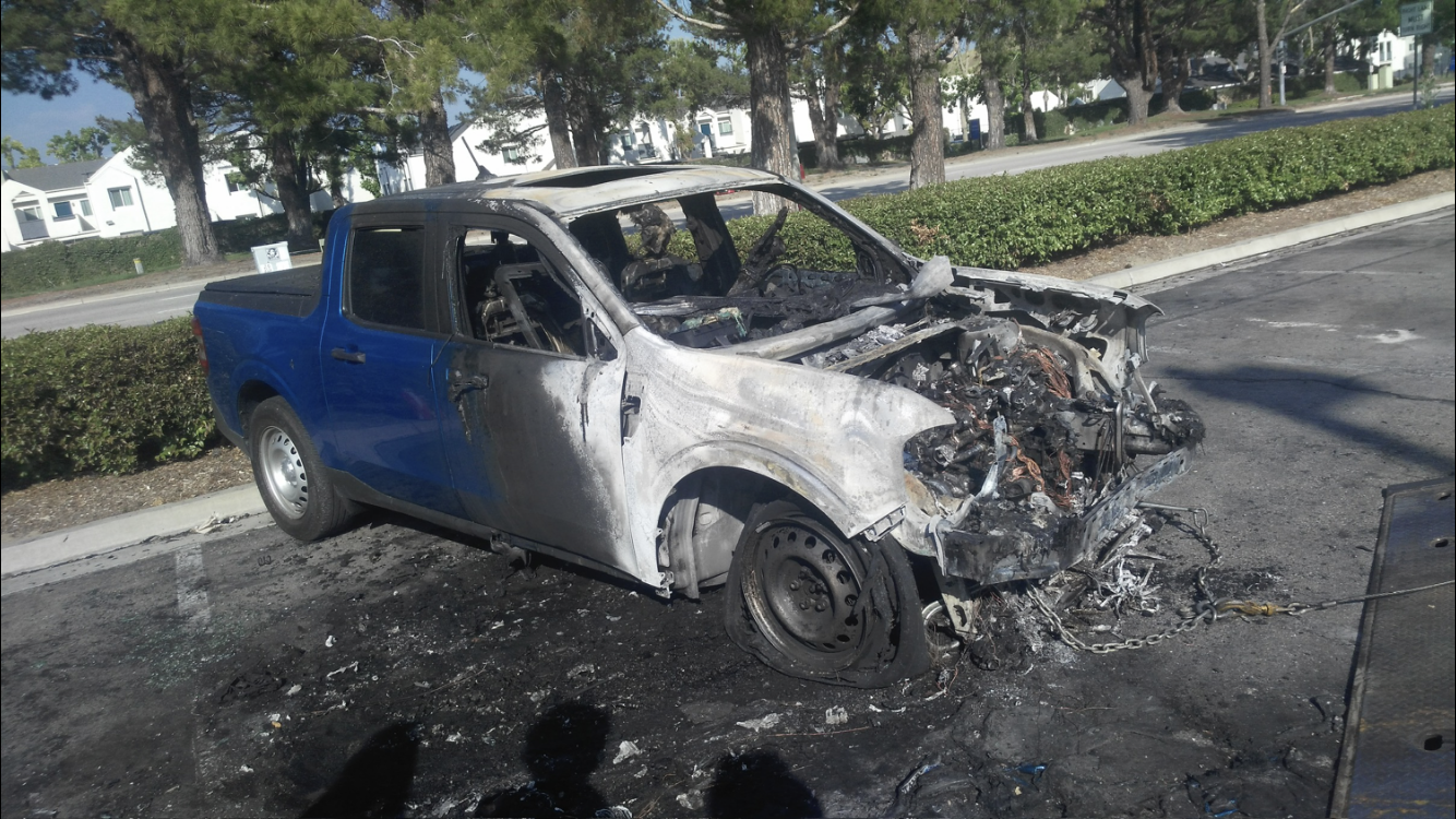 My Ford Maverick EcoBoost caught on fire and exploded!!! 🔥 ...