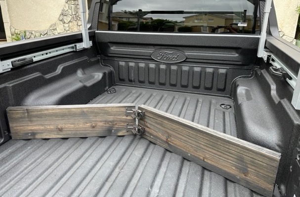 DIY bed divider with lockable hinges | Page 3 | MaverickTruckClub ...