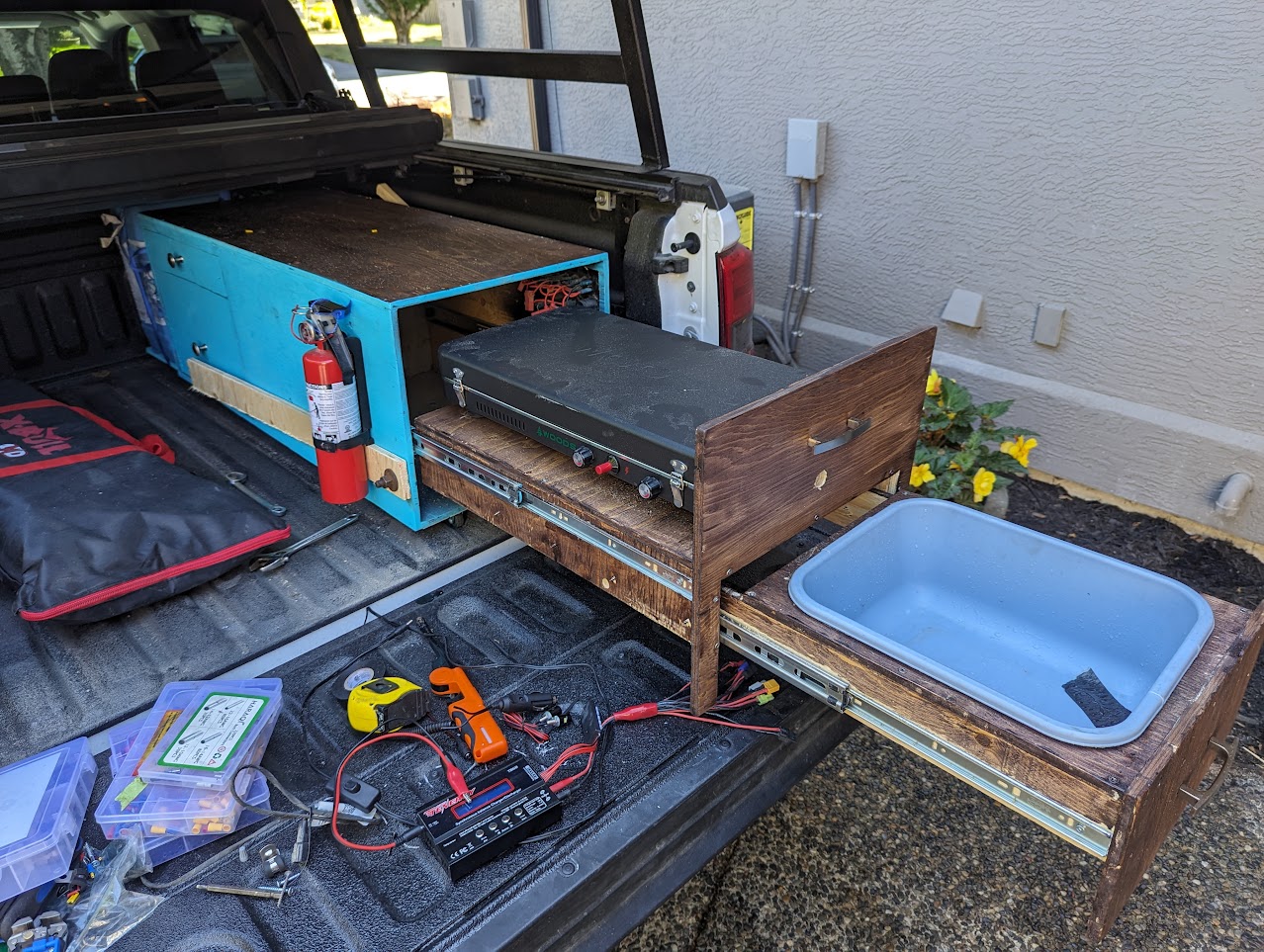 Camp kitchen slide out custom DIY build! | MaverickTruckClub - 2022 ...