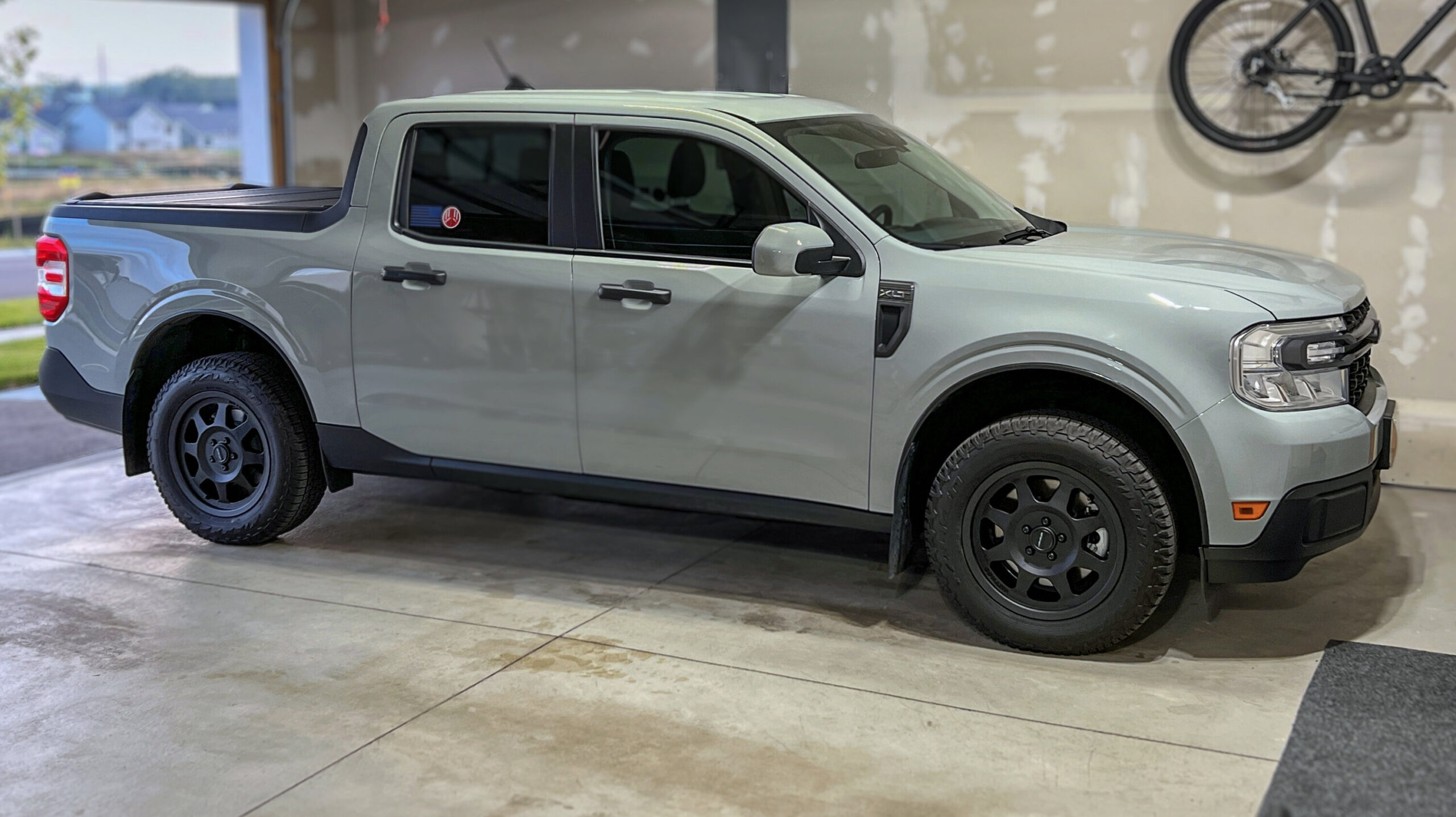 METHOD MR701 (BLACK) wheels mounted on Falken Wildpeak A/T Trail tires ...