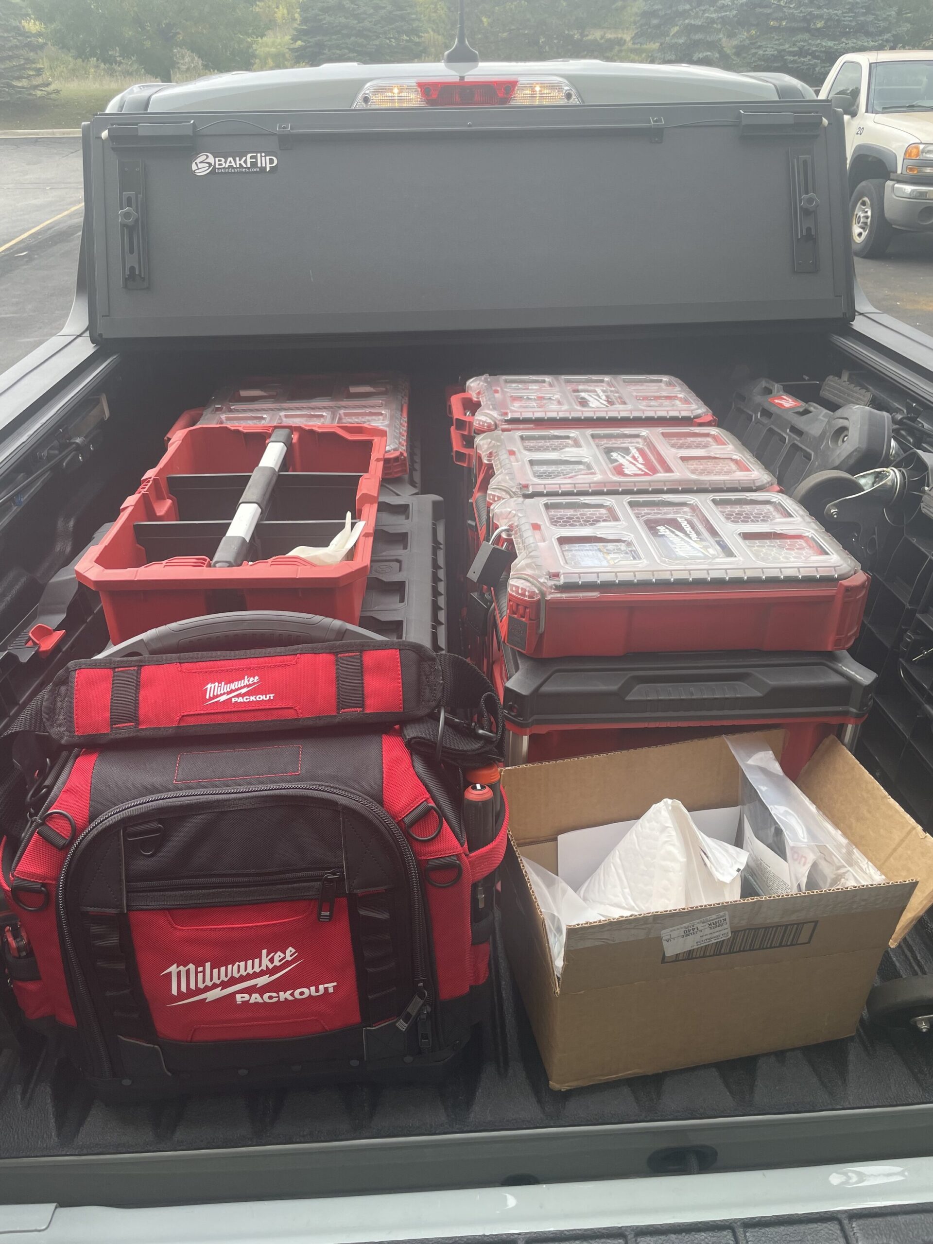 Milwaukee PACKOUT Limit Under Tonneau Cover | MaverickTruckClub - 2022 ...