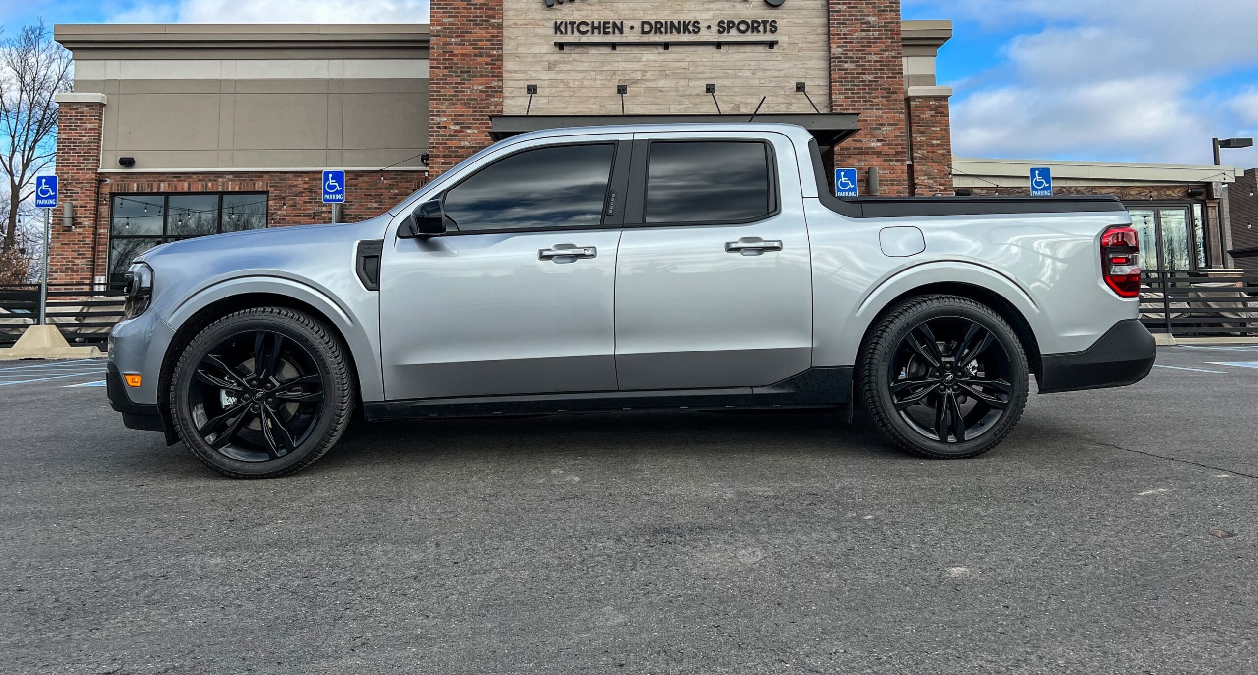 21" Edge ST wheels on my Maverick Hybrid | MaverickTruckClub - 2022 ...