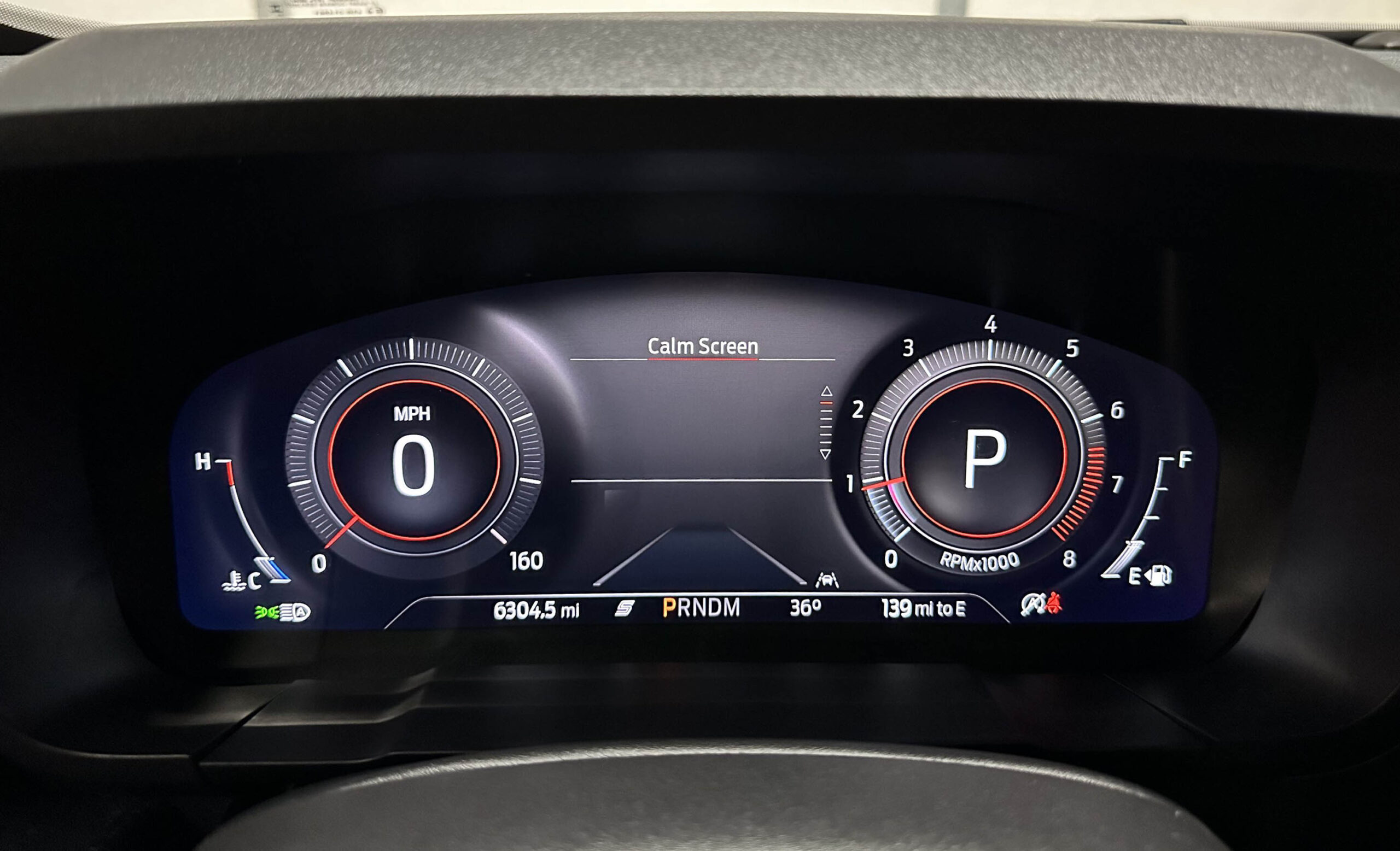 Explorer 12” digital instrument cluster installed in my 2024 Maverick ...