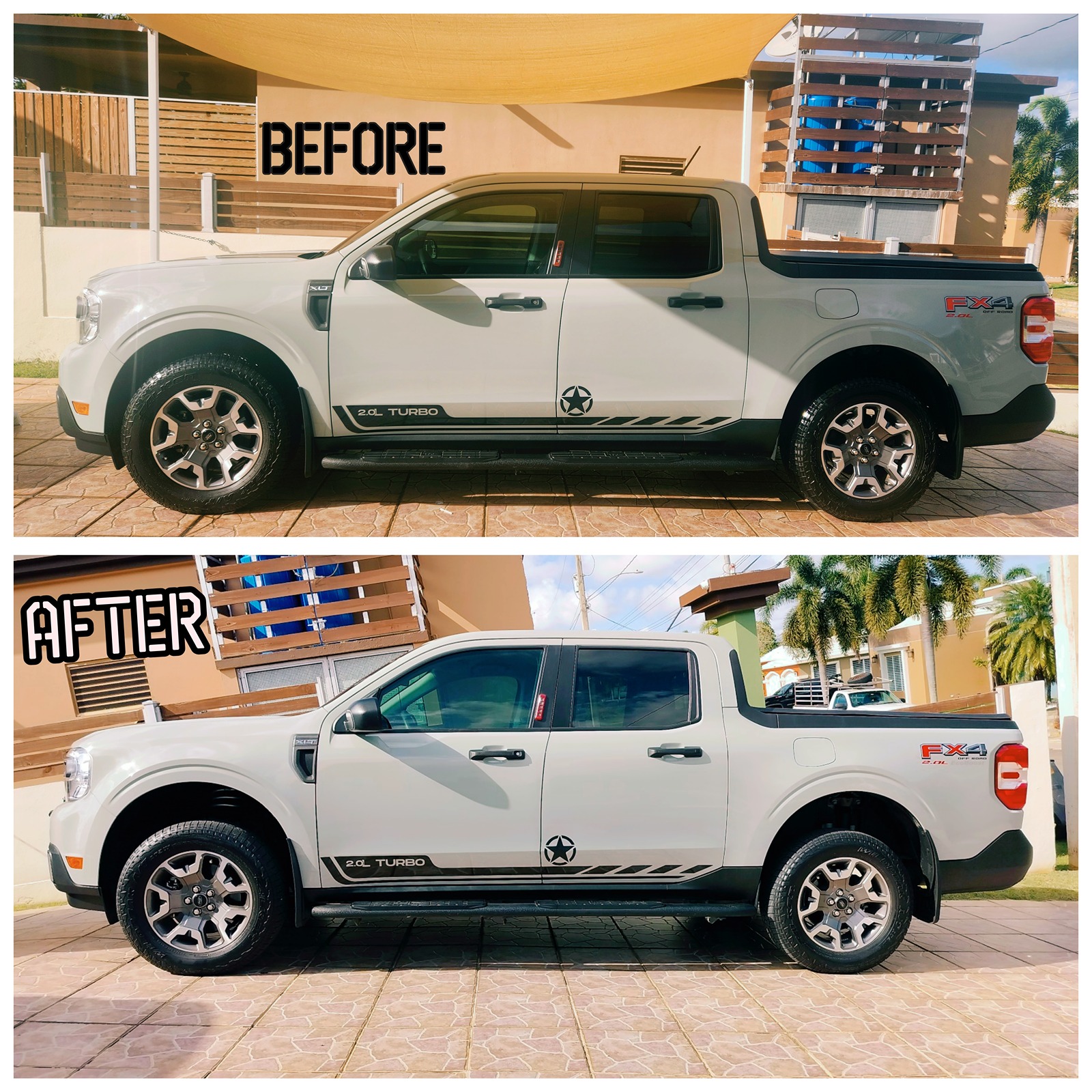 Eibach Pro Lift Kit installed photos before & after | MaverickTruckClub ...