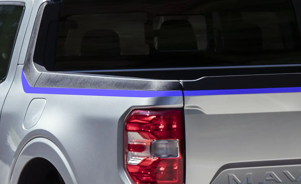 New Upper Bed Side and Upper Tailgate Accent Stripes Now Available for ...