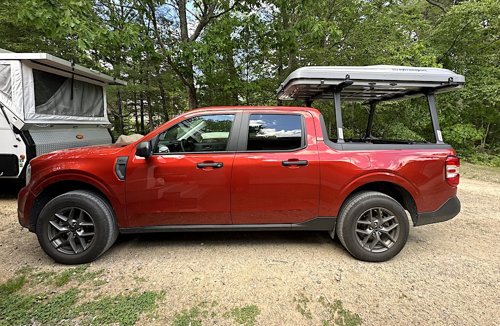 TracOne Universal Bed Rack plus Nest Camper Install on 2024 Hybrid ...