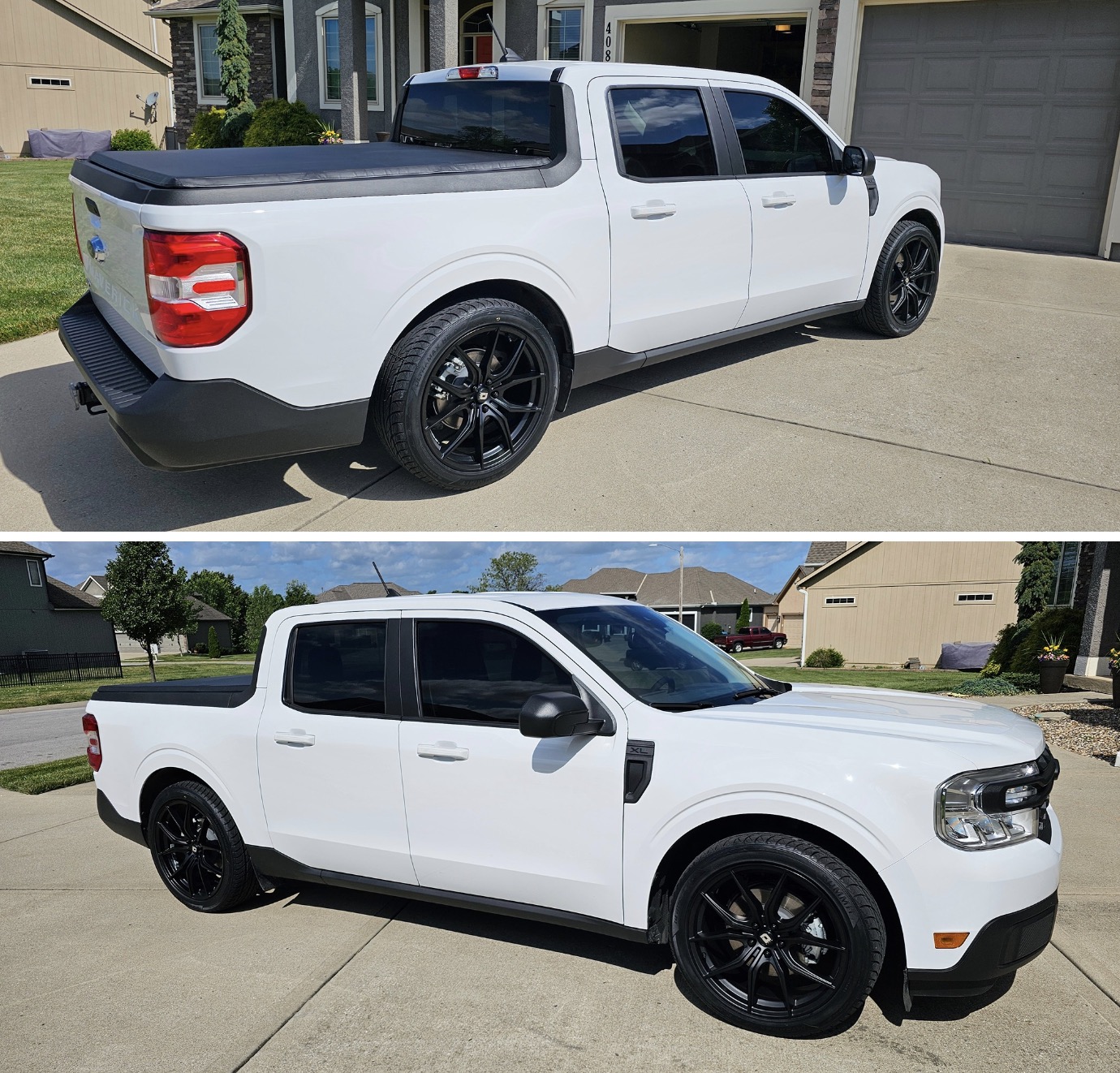 Got my 2024 Maverick XL modified build, lowered on Eibach springs + 20 ...