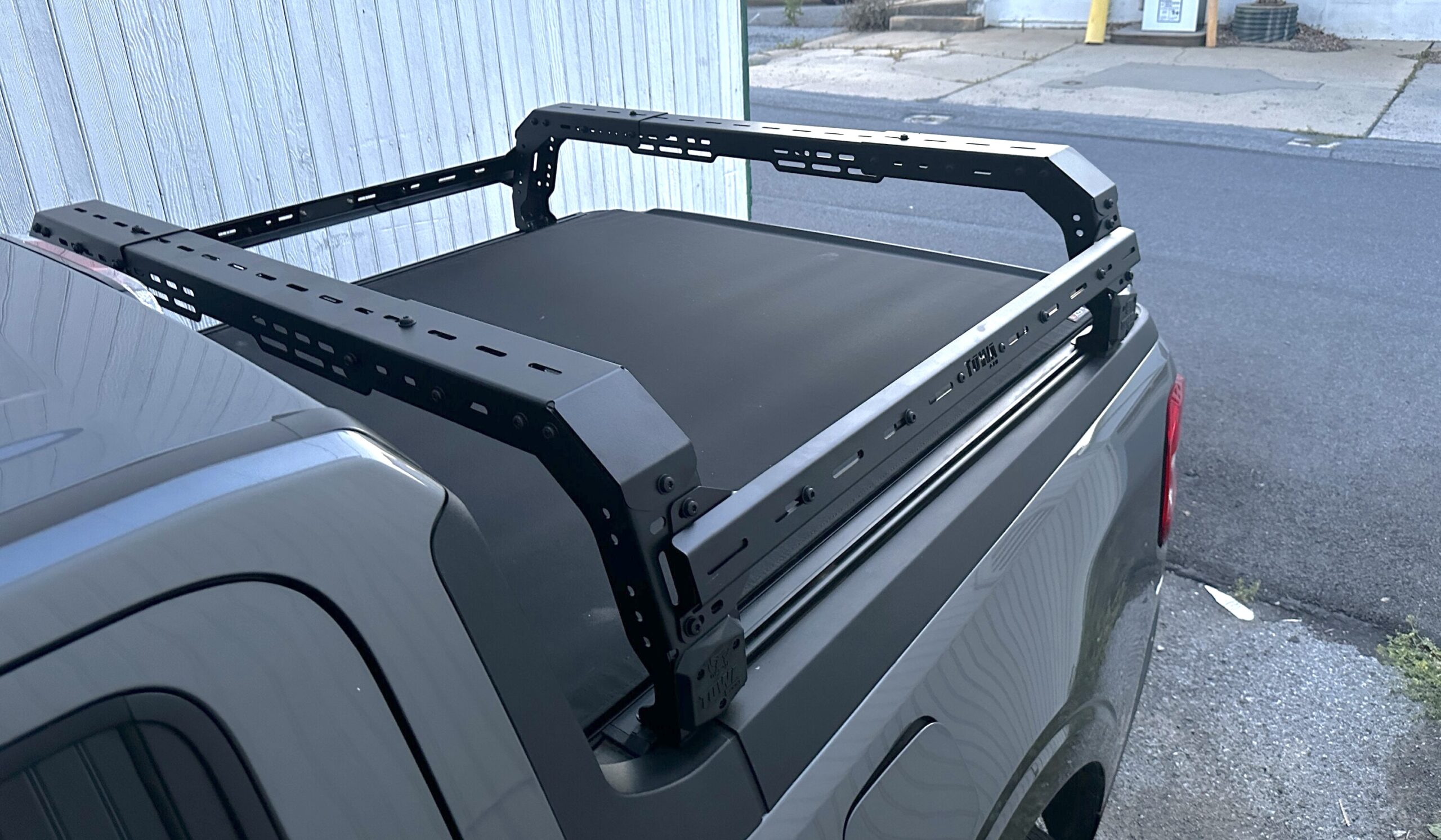 Tuwa Pro / Elevate TS rails / Pro X15 bed rack setup ...