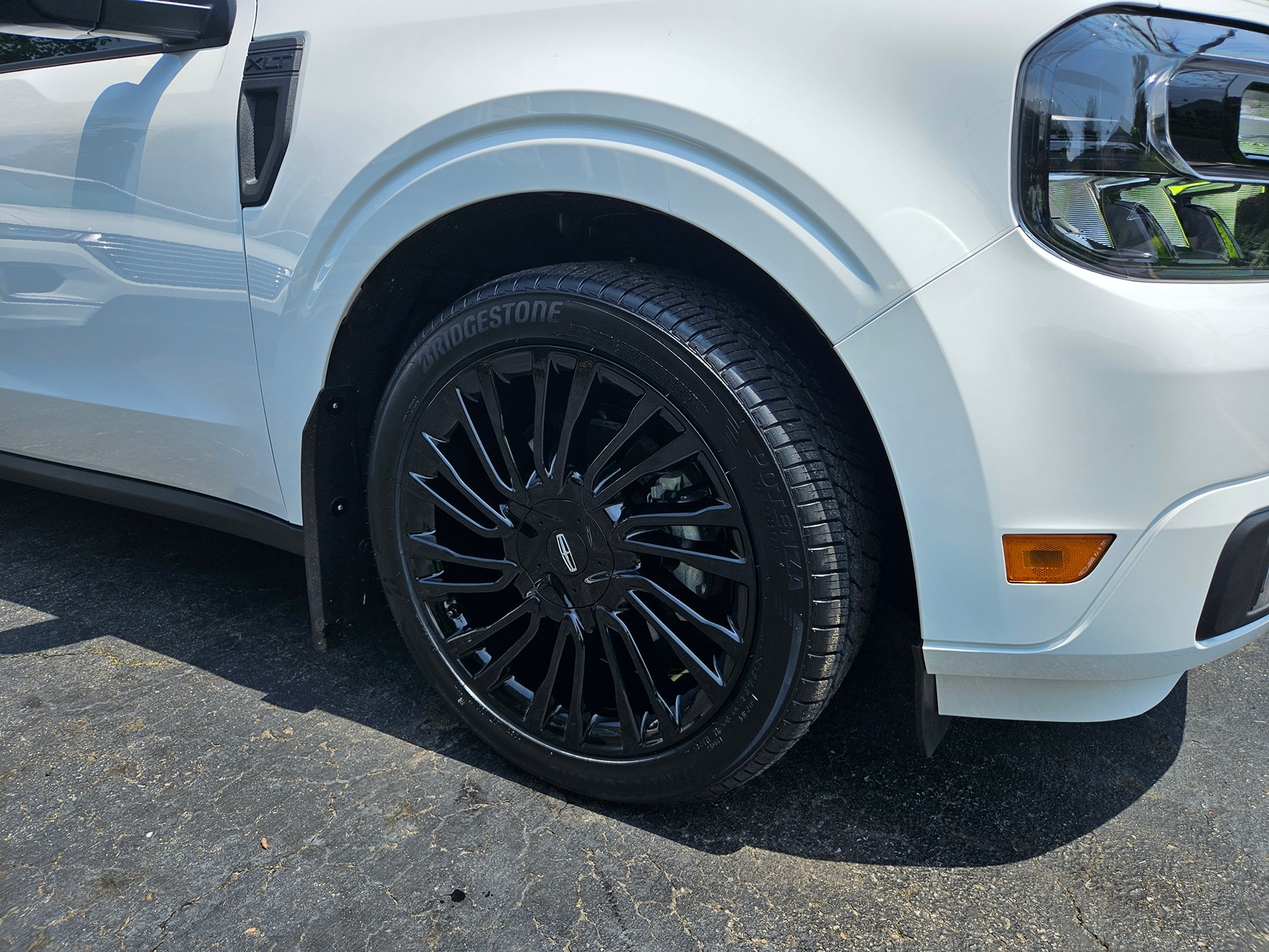 20" inch Lincoln Corsair wheels powder coated & installed ...