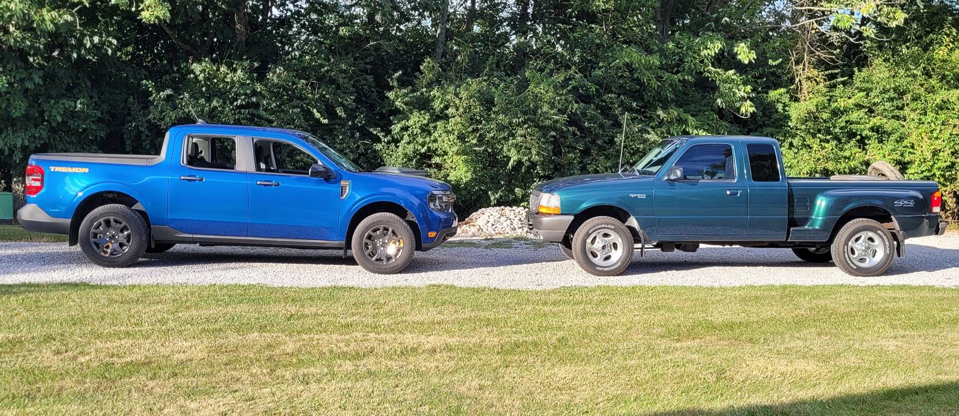 Face off: 2024 Maverick Tremor vs. 1998 FF Ranger | MaverickTruckClub ...