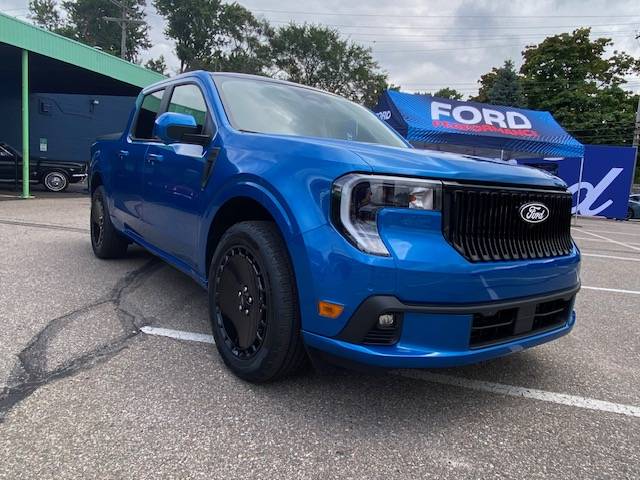 Lobo 2025 Maverick (Velocity Blue) at Woodward Dream Cruise @ the Ford ...