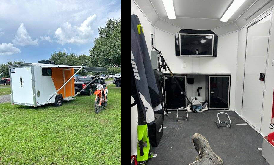 My new MX (Motocross) Race Trailer & Tow Results | MaverickTruckClub ...