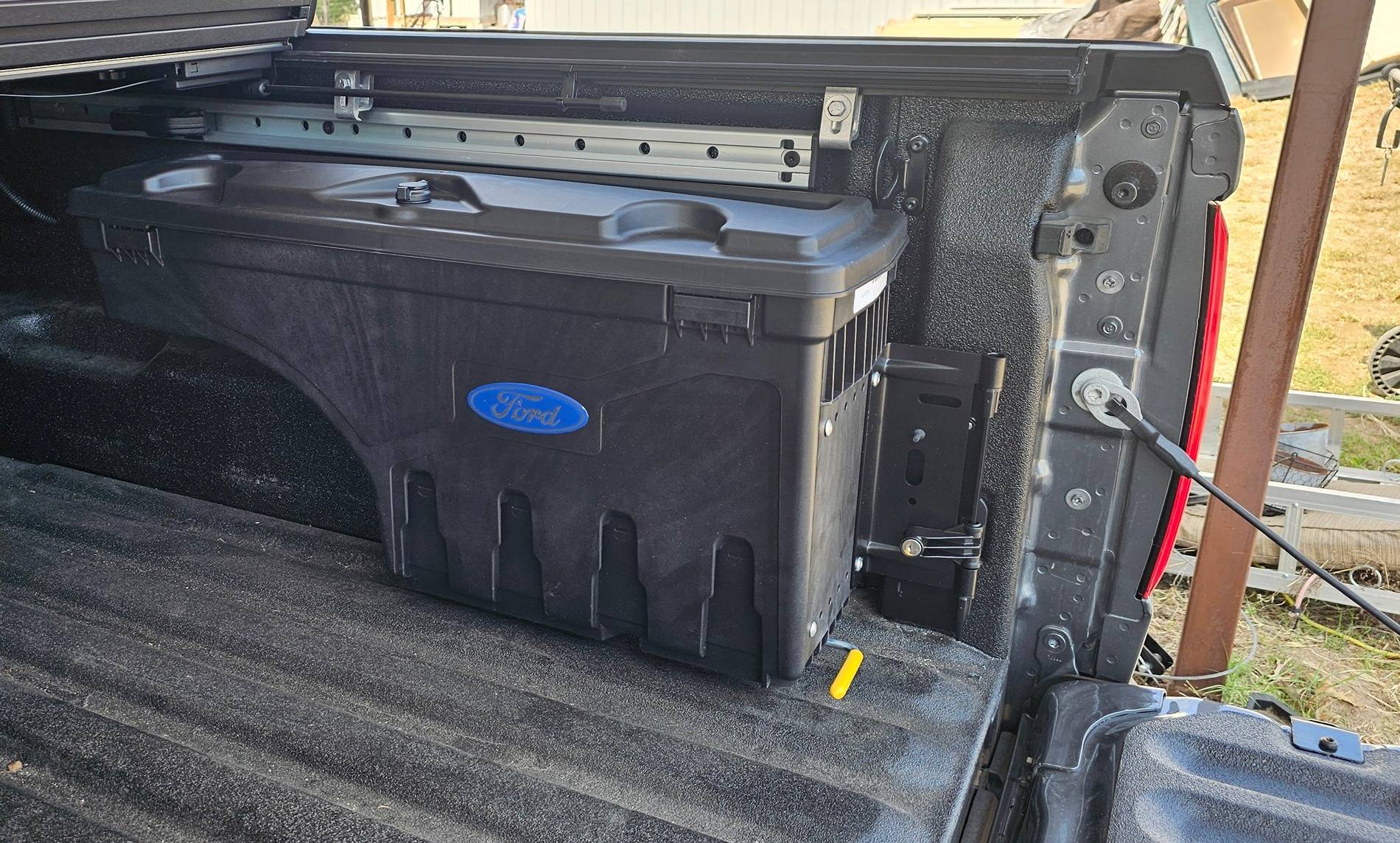 Swing Out Toolbox installed in my Maverick bed | MaverickTruckClub ...