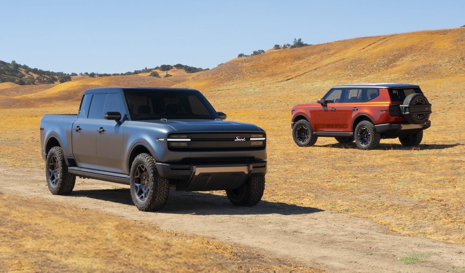 Official: Scout EV Pickup & SUV debut w/ Gas Range Extender, 4x4, BOF ...