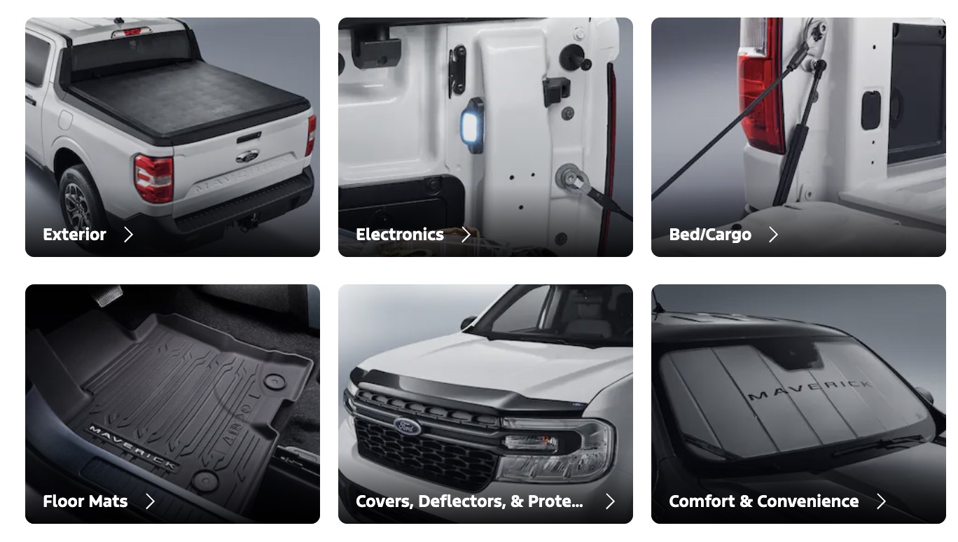 20% or 25% sale on select Ford accessories (through November 10, 2024) | MaverickTruckClub ...