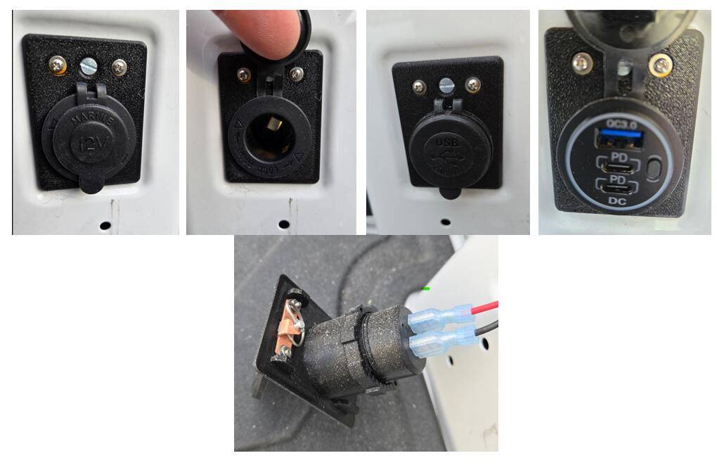 Added USB power outlets / ports in 2024 Maverick XL bed ...