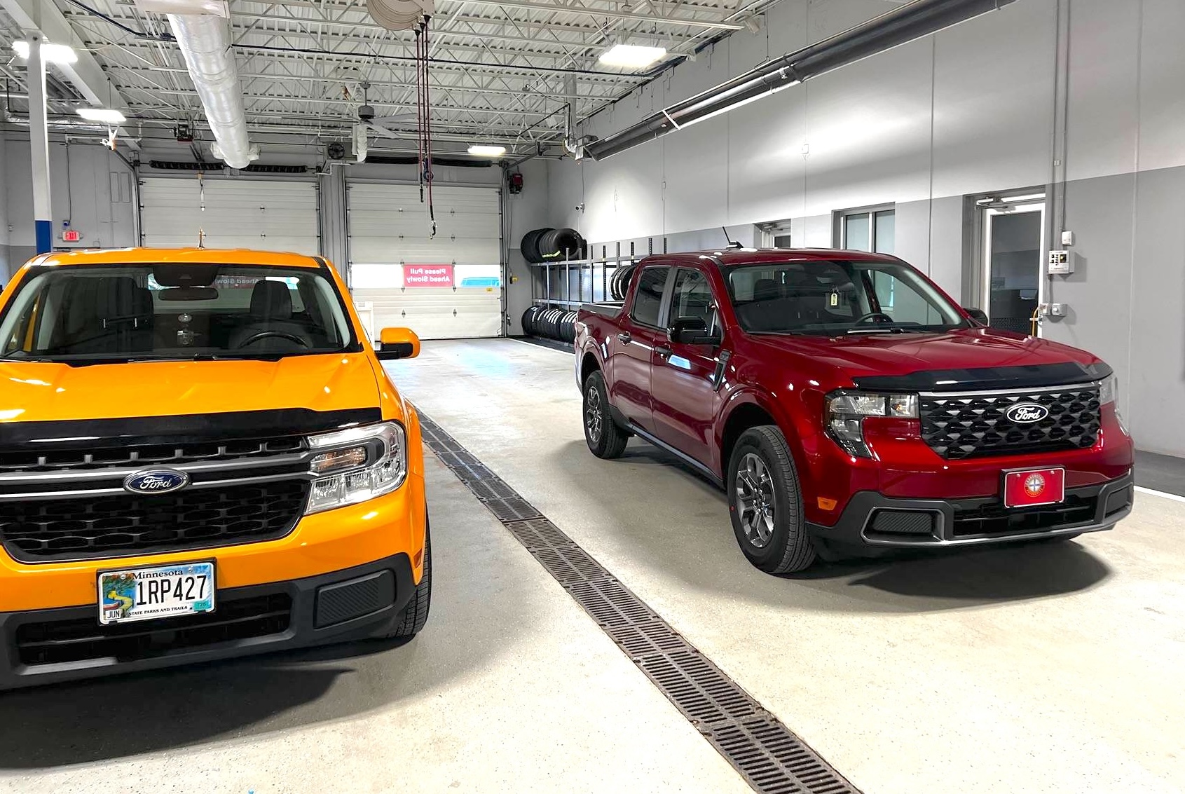 Out with the old and in with the new! 2022 Cyber Orange > 2025 Ruby Red ...