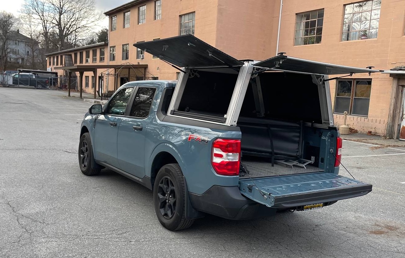 System One Ladder Rack Conversion to Bed Cap and Eventual Camper ...
