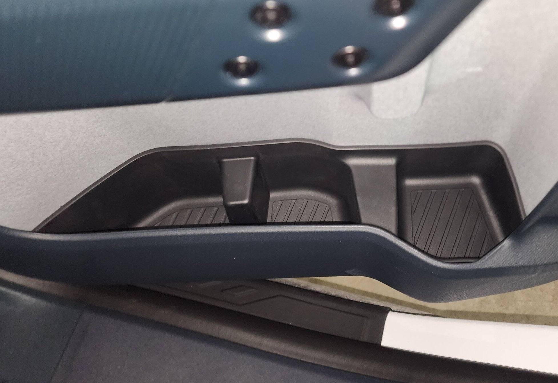 Mabett front & rear door cubby silicone trays installed ...