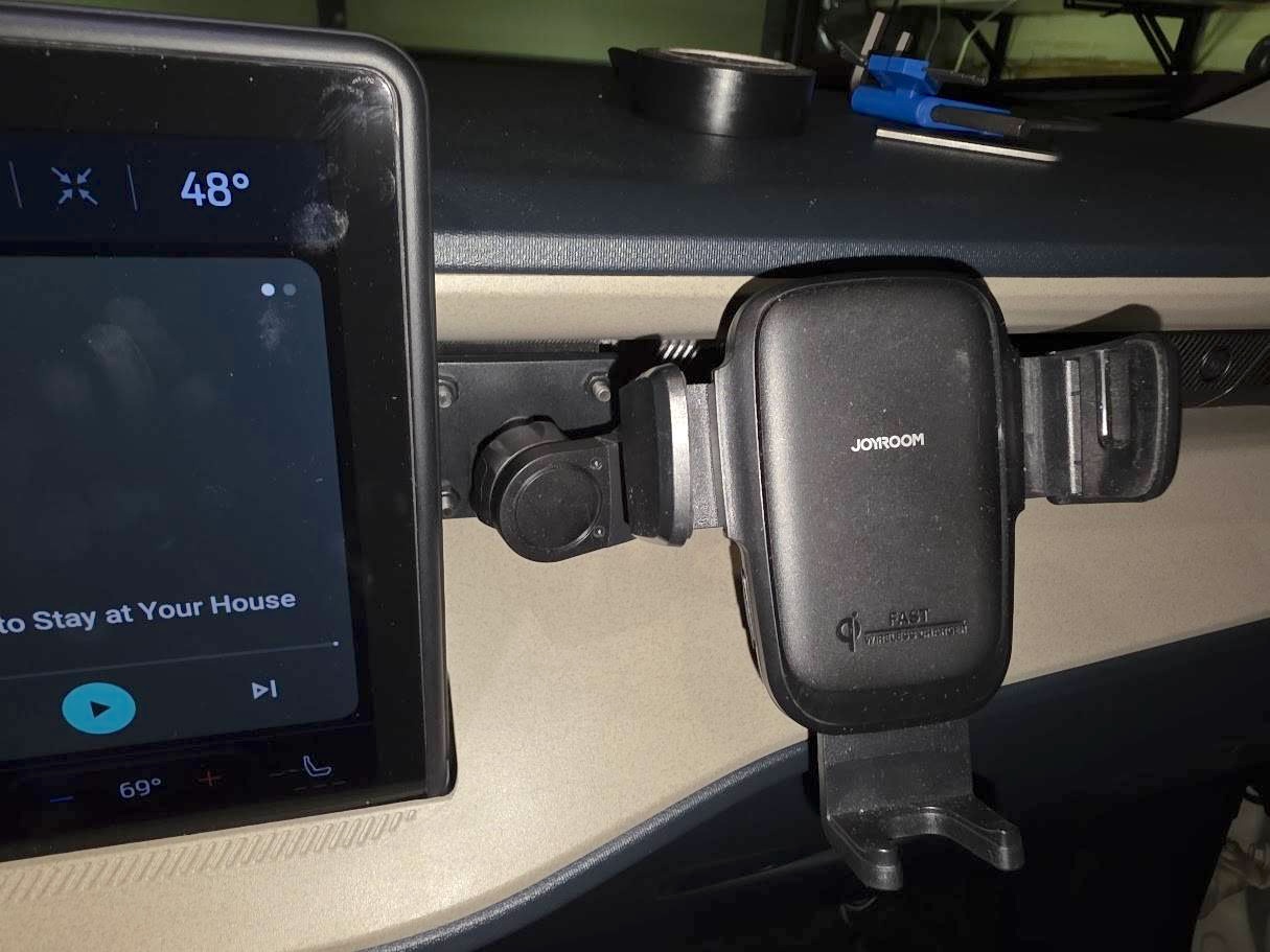 Phone Mount Adapter for 2025 Maverick - 3D Printed | MaverickTruckClub ...