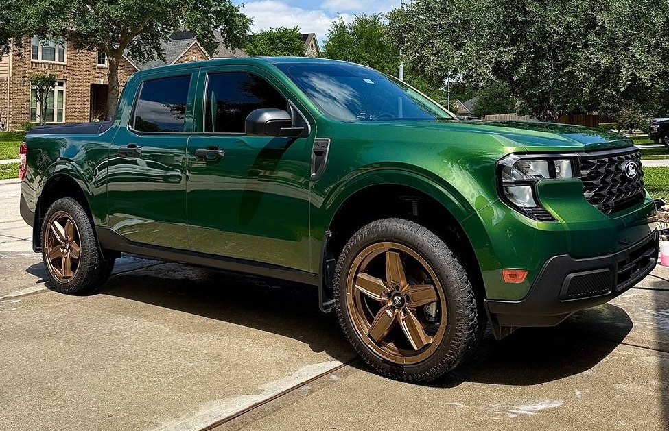 2” lifted 2025 Maverick on 20s | MaverickTruckClub - 2022+ Ford ...